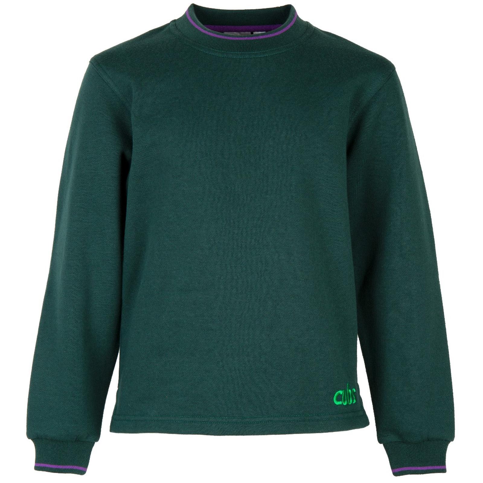 Cub Scouts Official Uniform Sweatshirt Green Key Element Scouts Sections