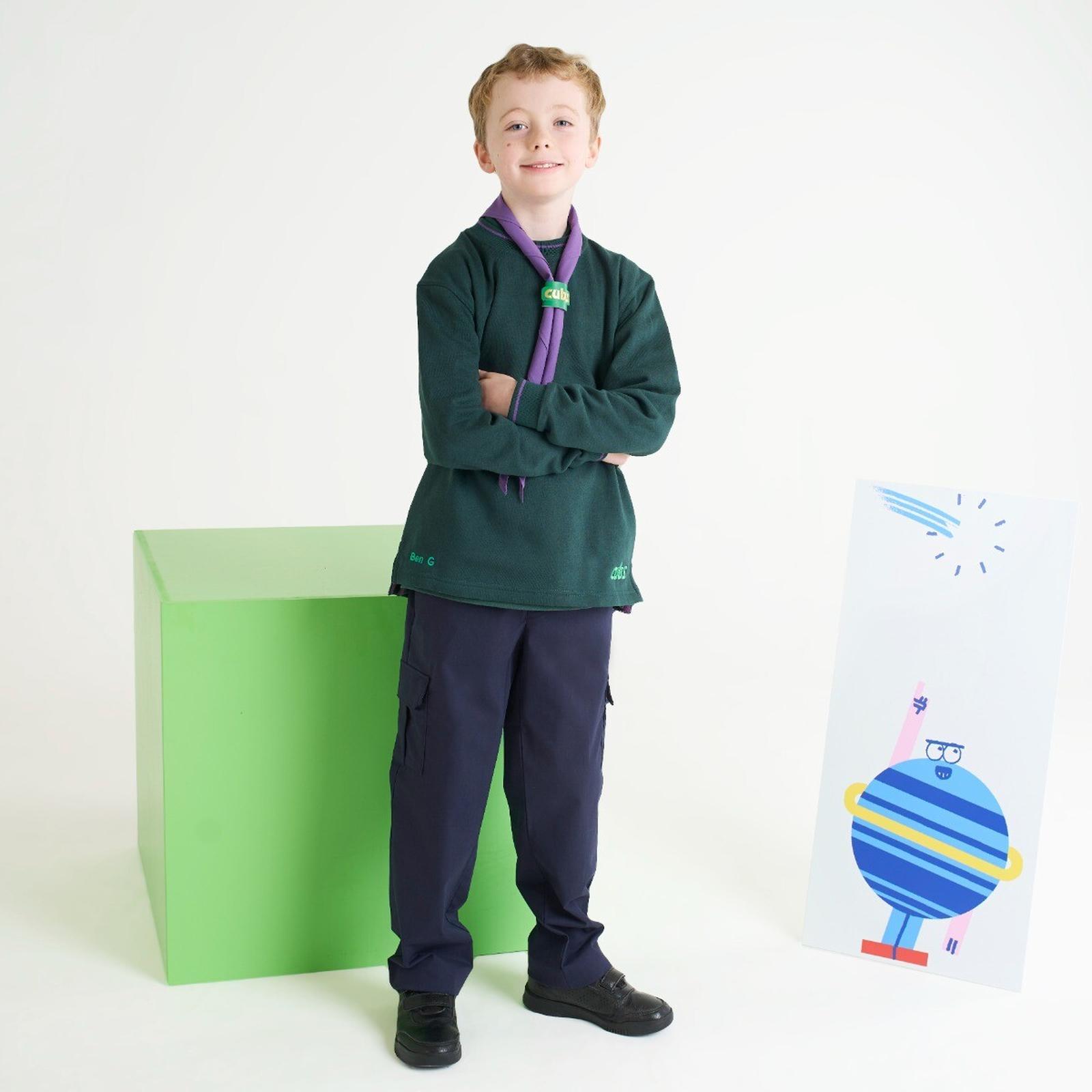 Cub Scouts Uniform Sweatshirt - Personalised | Cubs Uniform