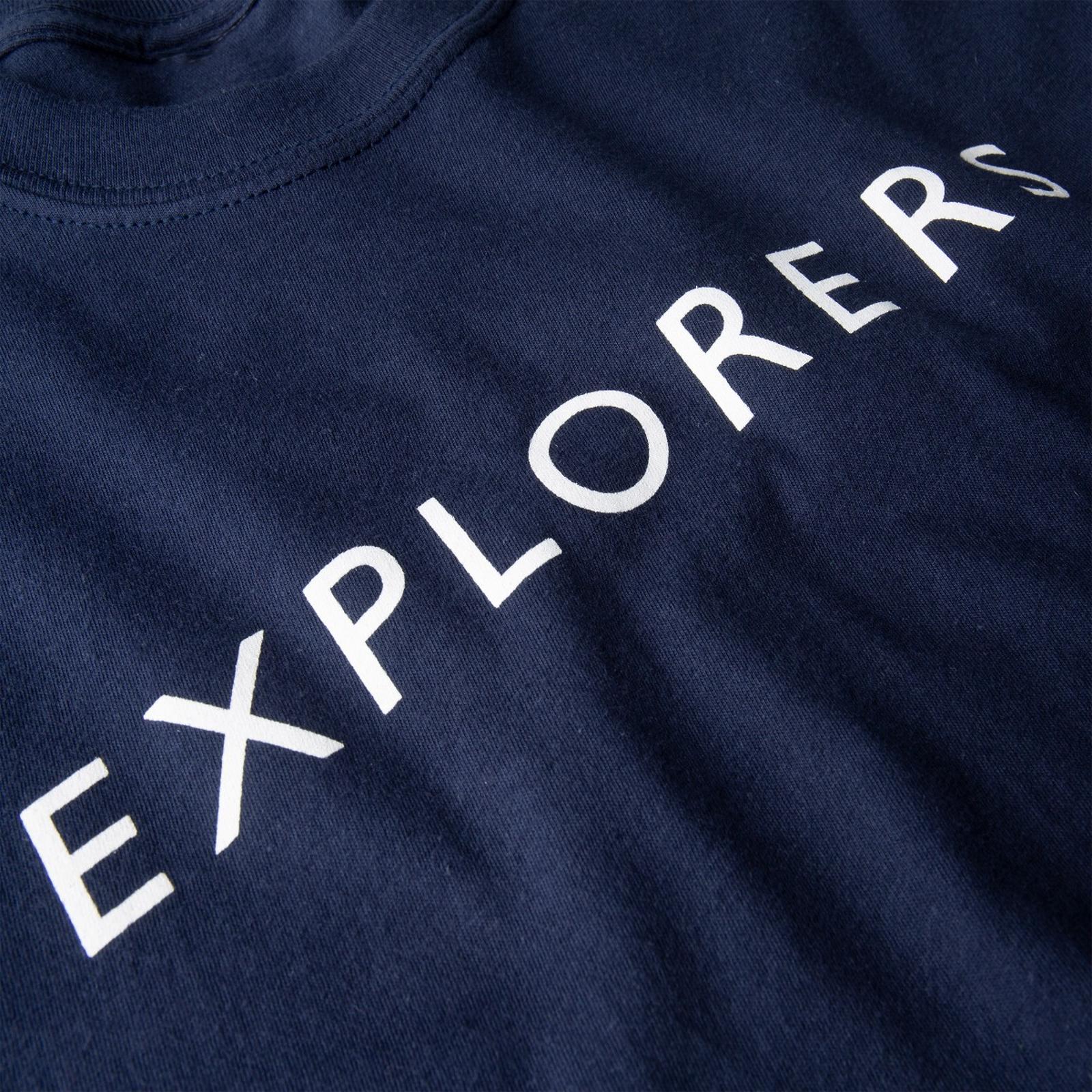Explorer Scouts Sectional 100% Cotton Adult T-Shirt Navy Blue