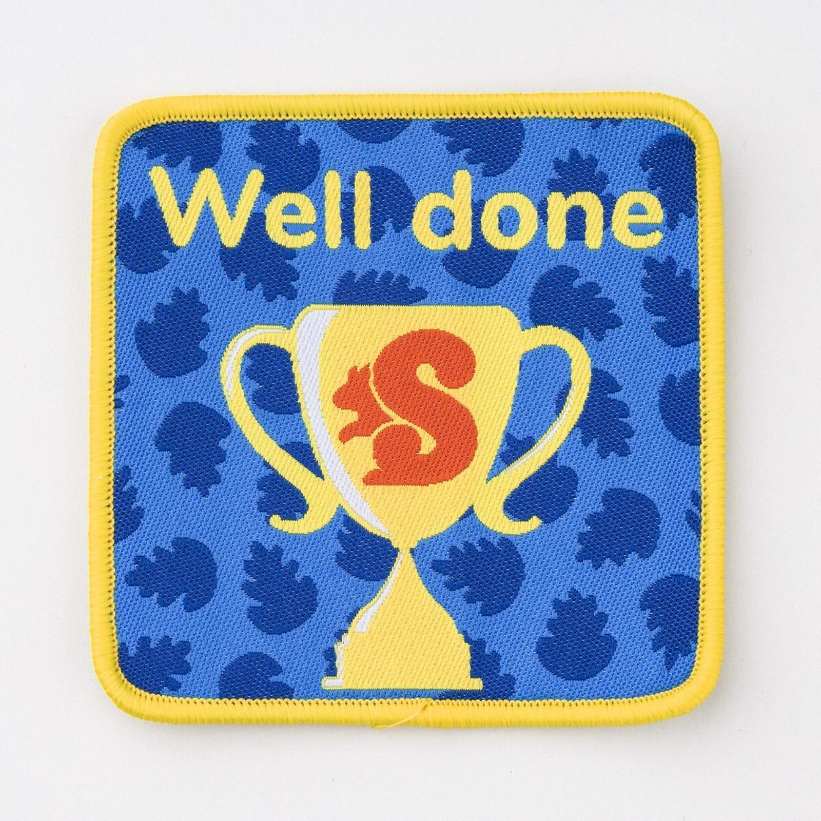 Squirrel Scouts Well Done Fun Badge