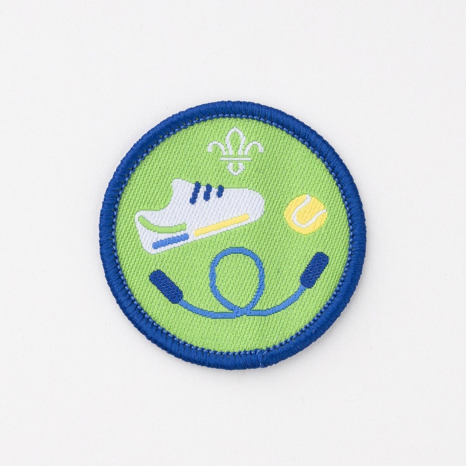 Squirrel Scout Be Active Activity Badge