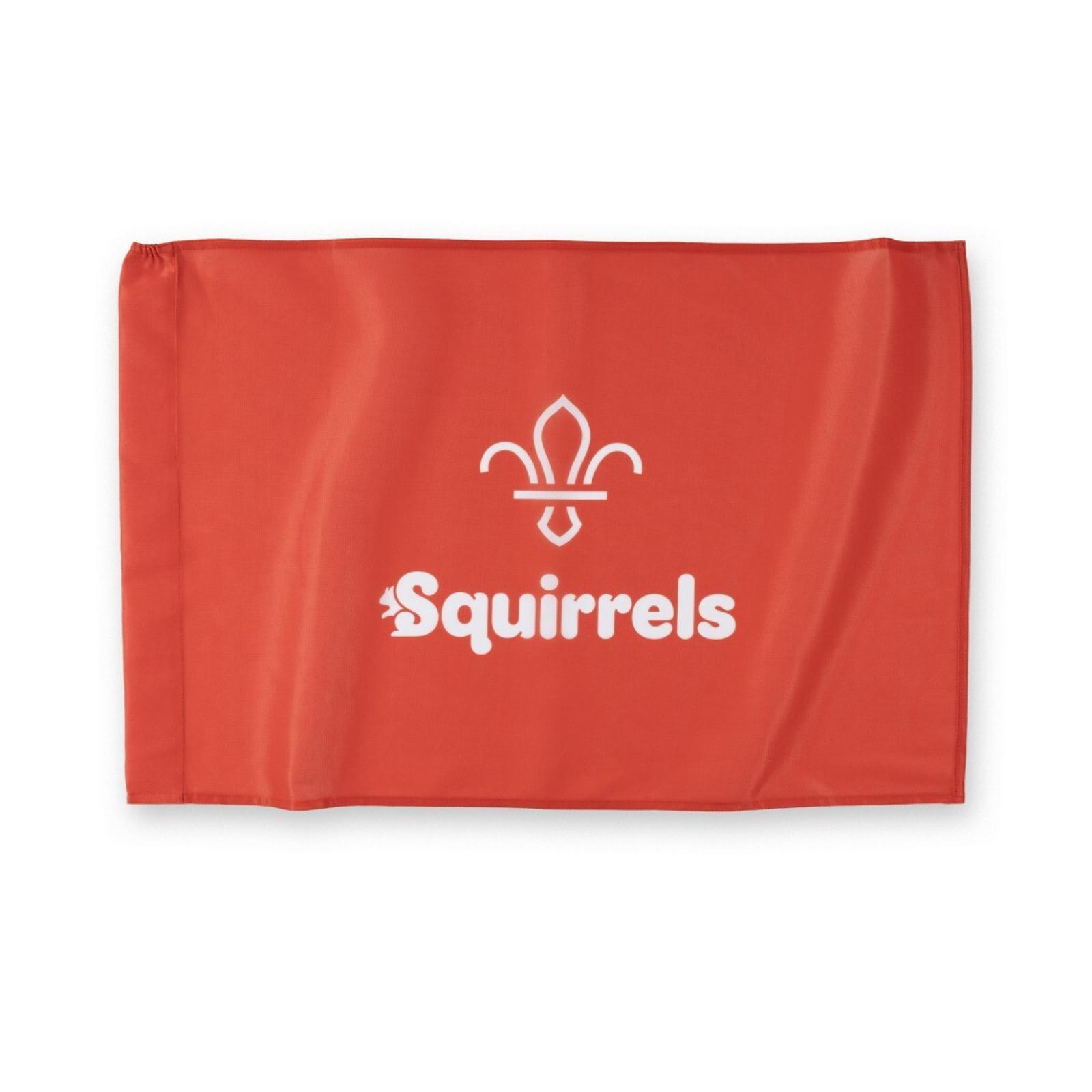 Squirrel Scouts Personalised Printed Flag / Banner