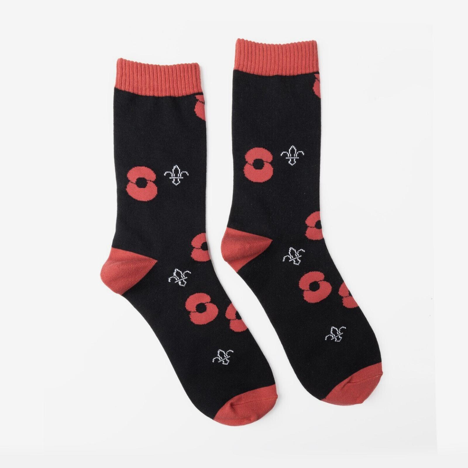 Poppy & Scouts Pair of Socks | RBL & Scouts