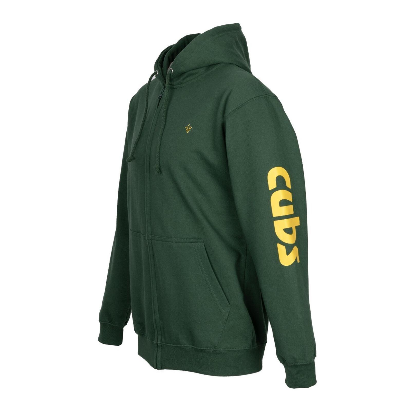 Cub Scouts Unisex Zipped Hoodie for Adults | Cubs Casual Clothing New in