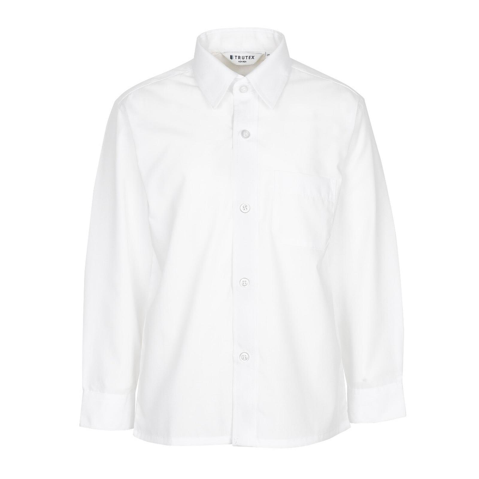 White Long Sleeve School Shirt - Twin pack | School Uniform Outlet