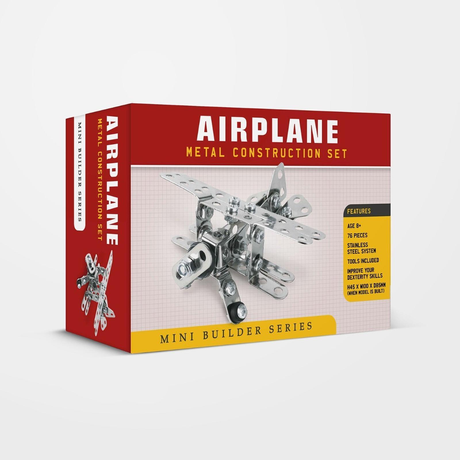 Aeroplane / Airplane Metal Construction Kit | Coach House