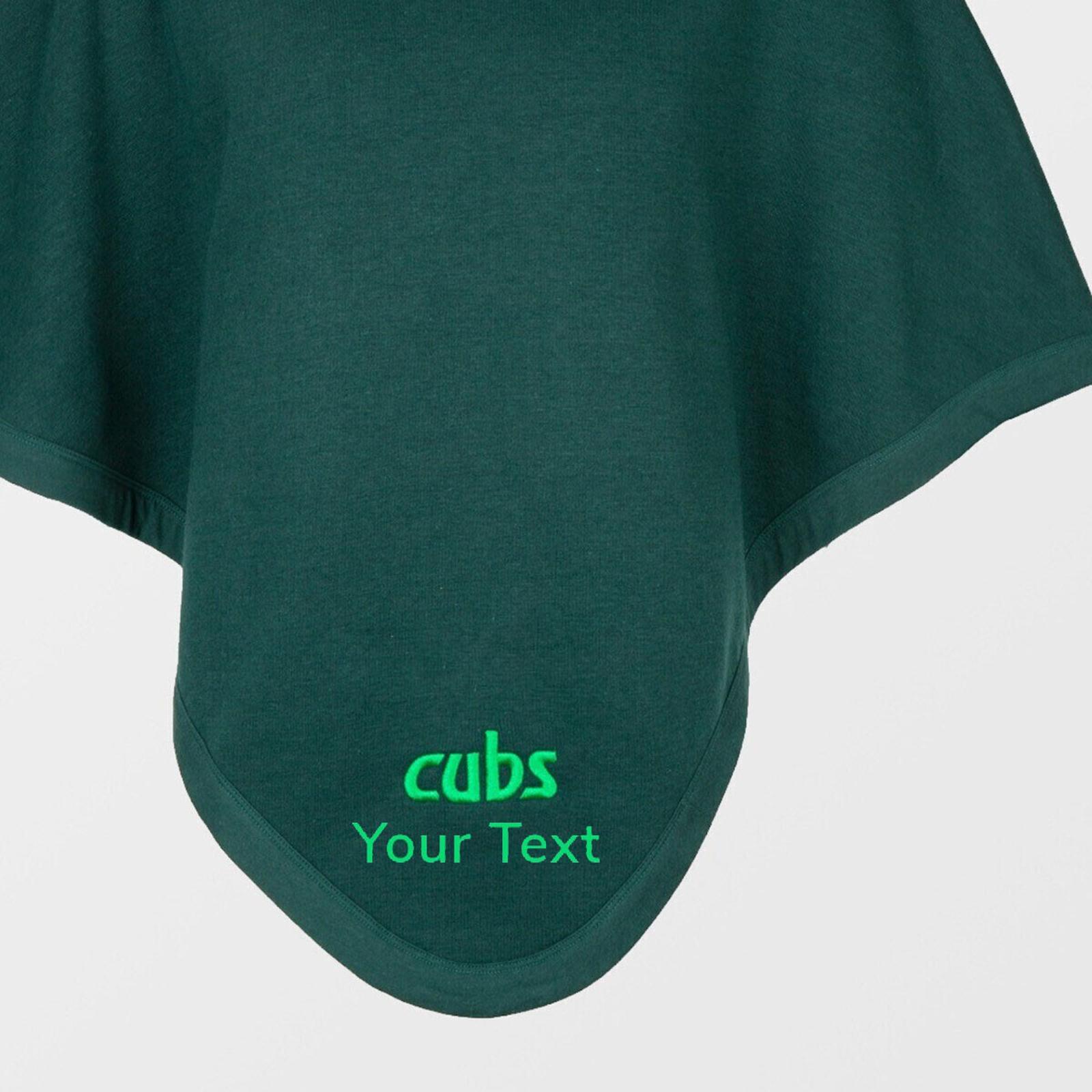 Personalised Cub Scouts Poncho| Cubs Group Clothing