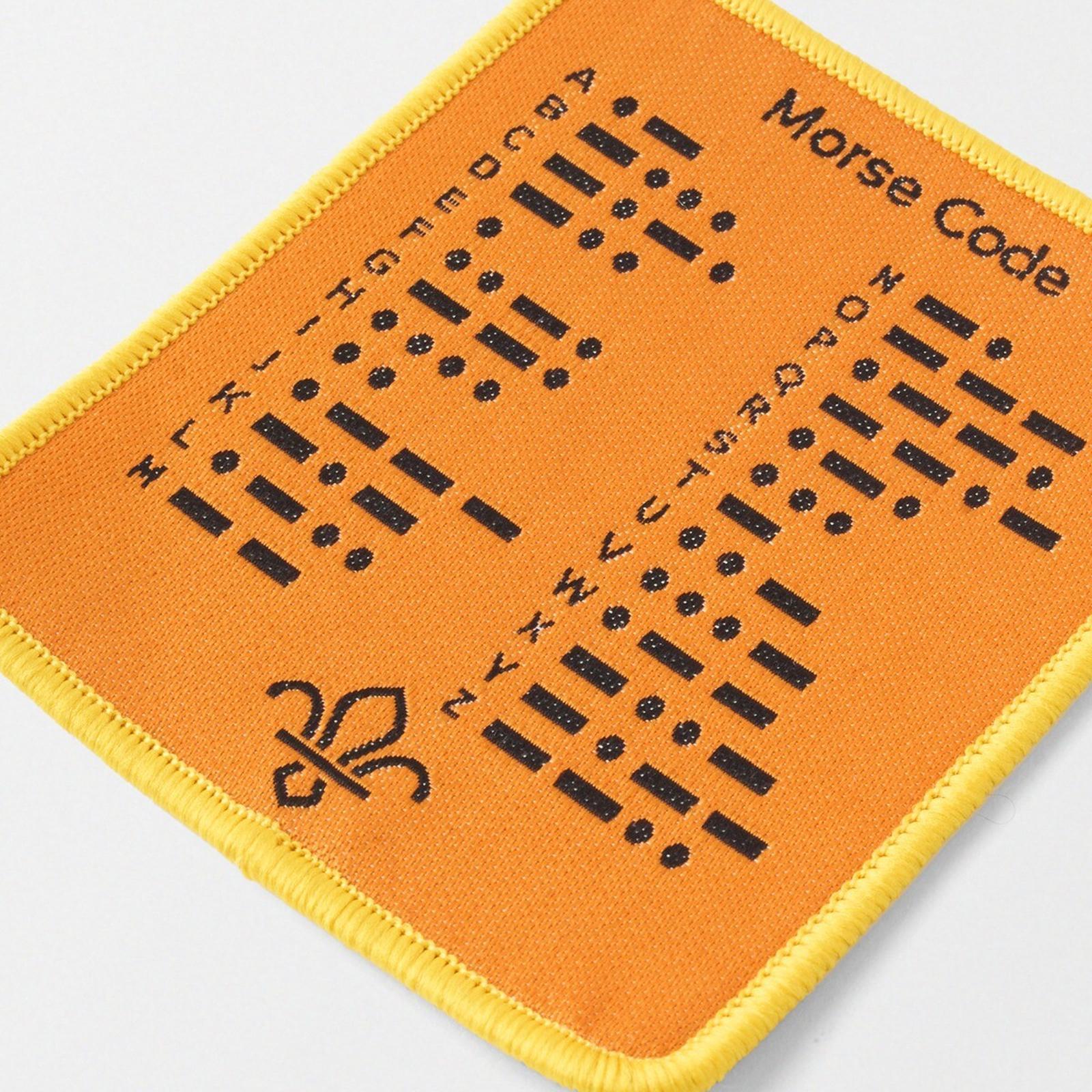 Scouts Blanket Badge - Morse Code Alphabet