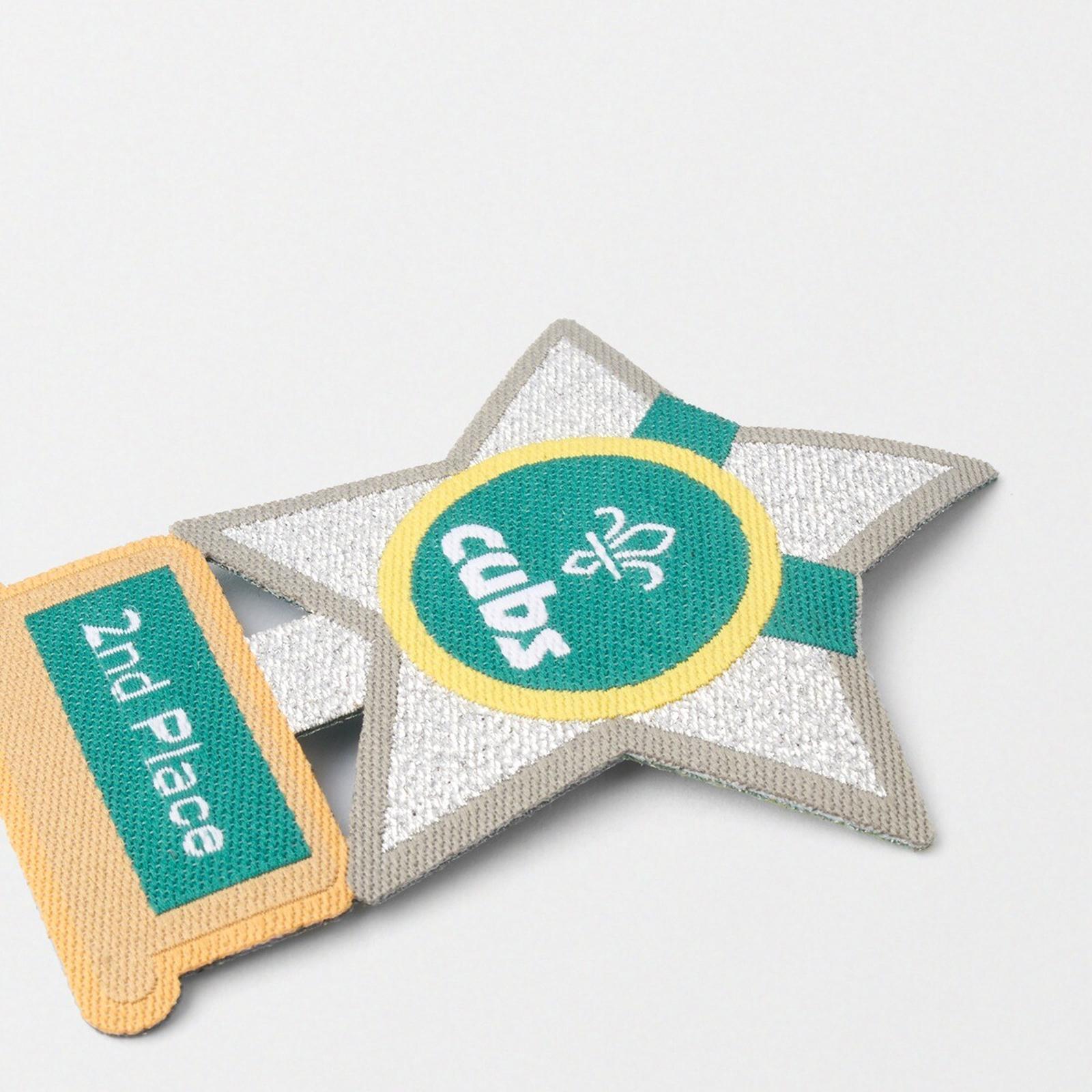 Cub Scouts Iron-On Blanket Badge - Trophy 2nd Place