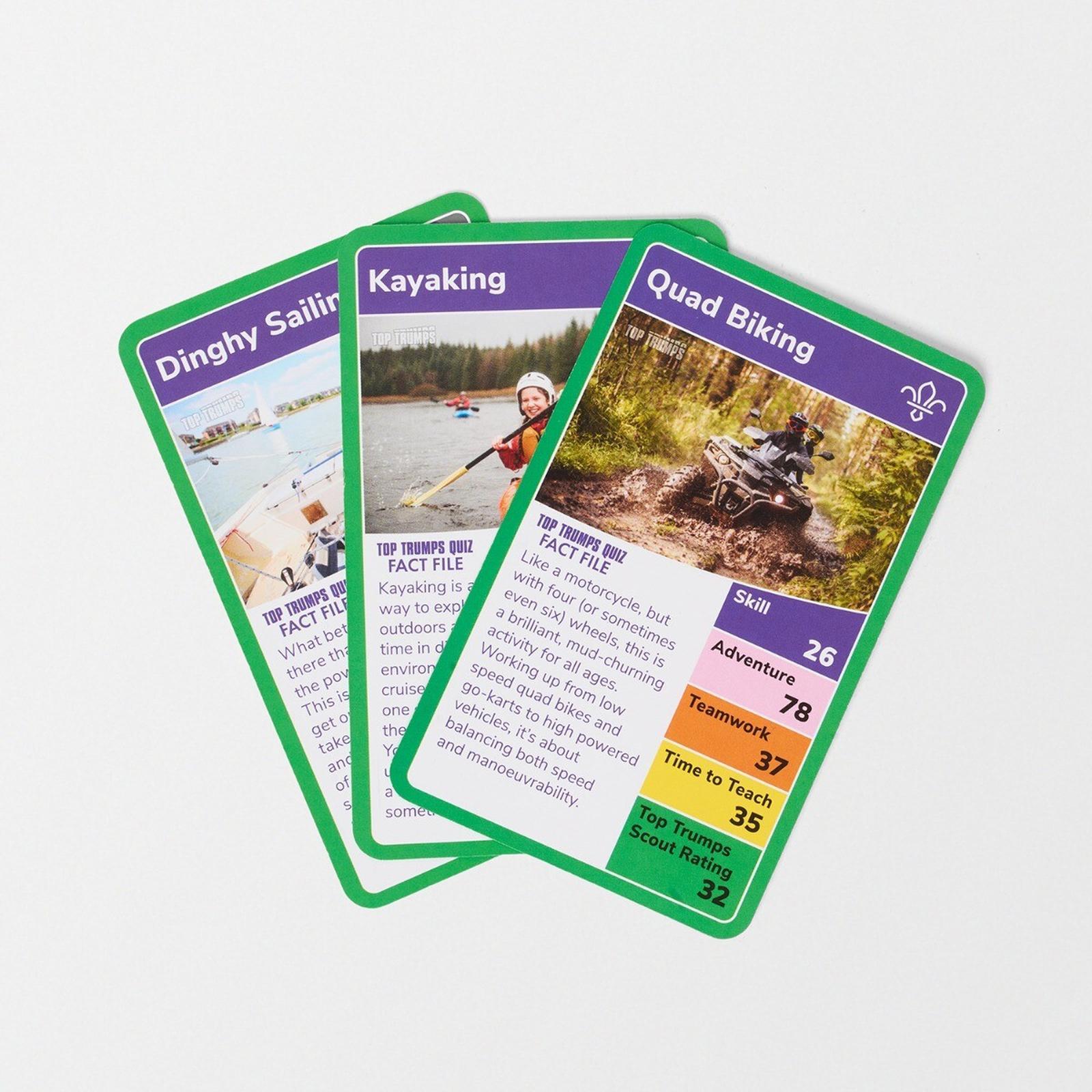 Top Trumps - Scout Activities | Scouts Games