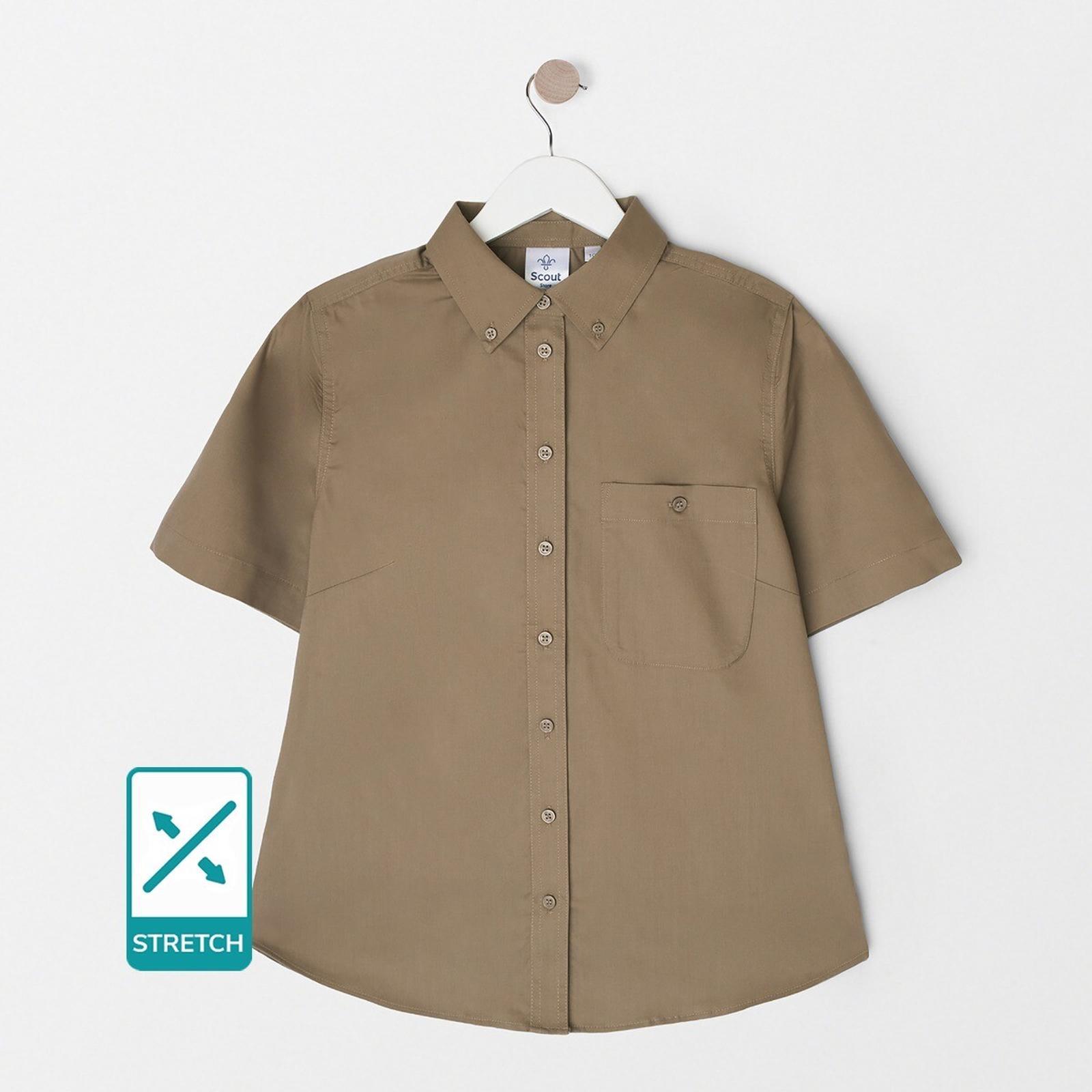 Explorer Scouts Short Sleeve Uniform Blouse with Stretch | Explorers