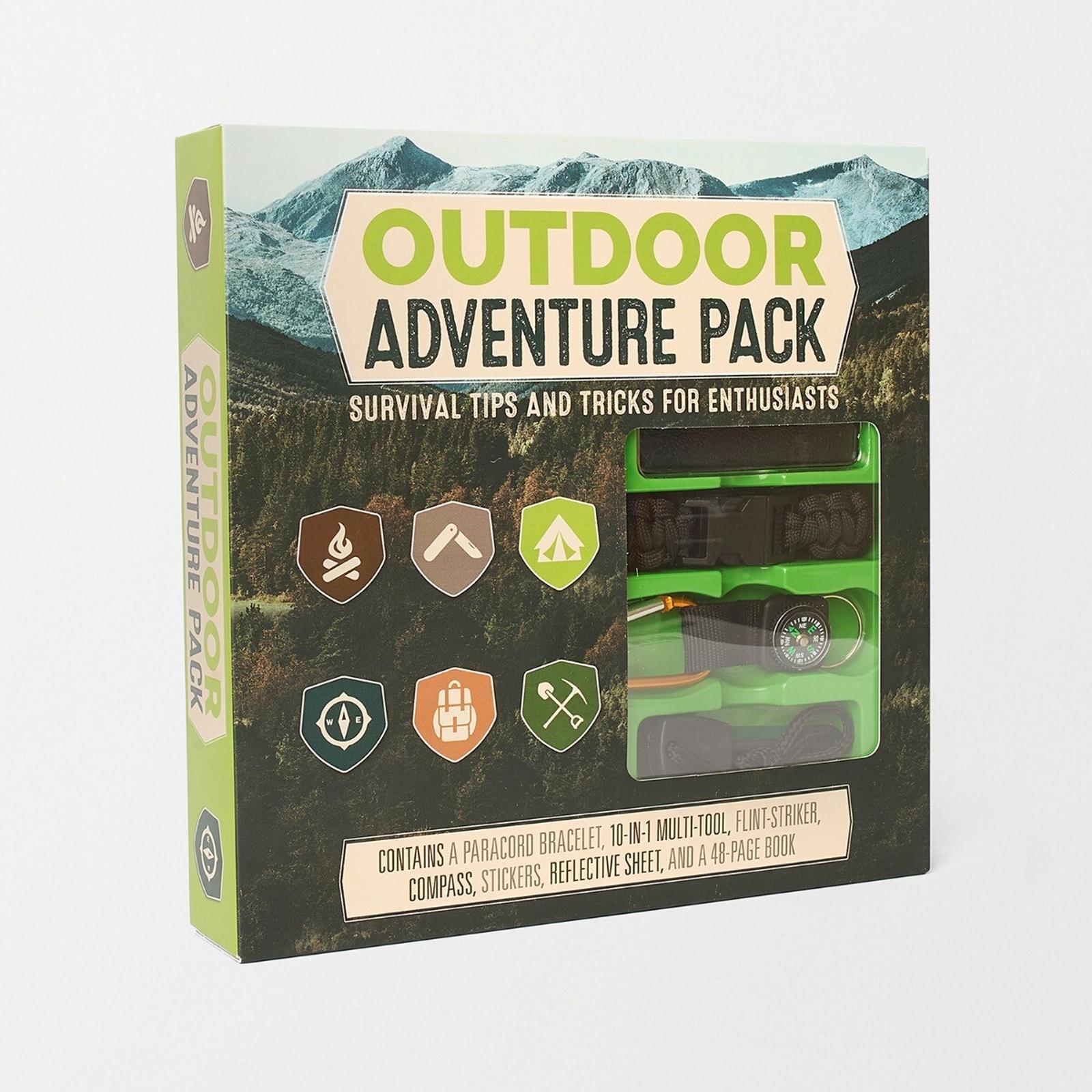 Quarto Outdoor Adventure Pack with Book and Tools