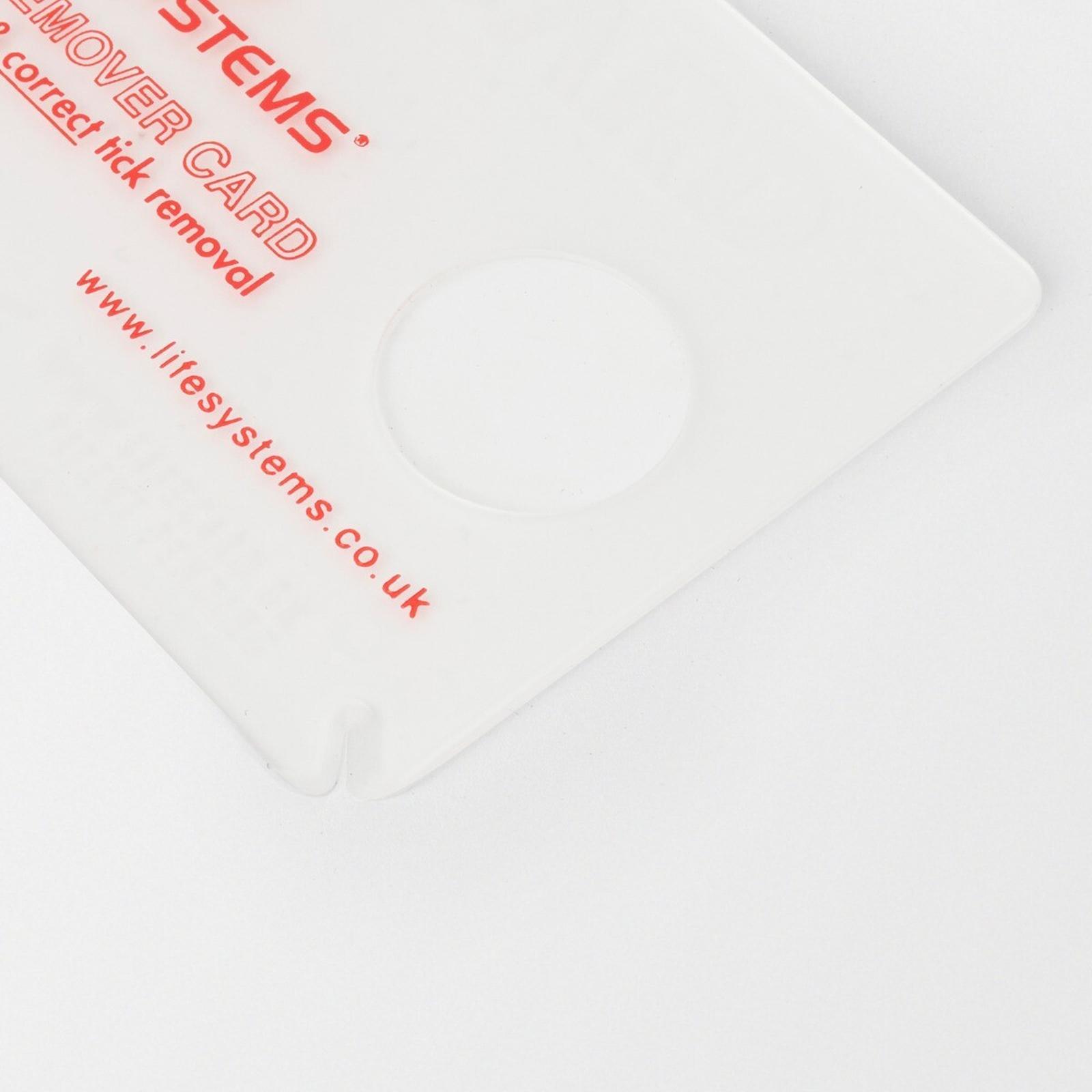 Lifesystems Tick Remover Card | Tick Removal Tool