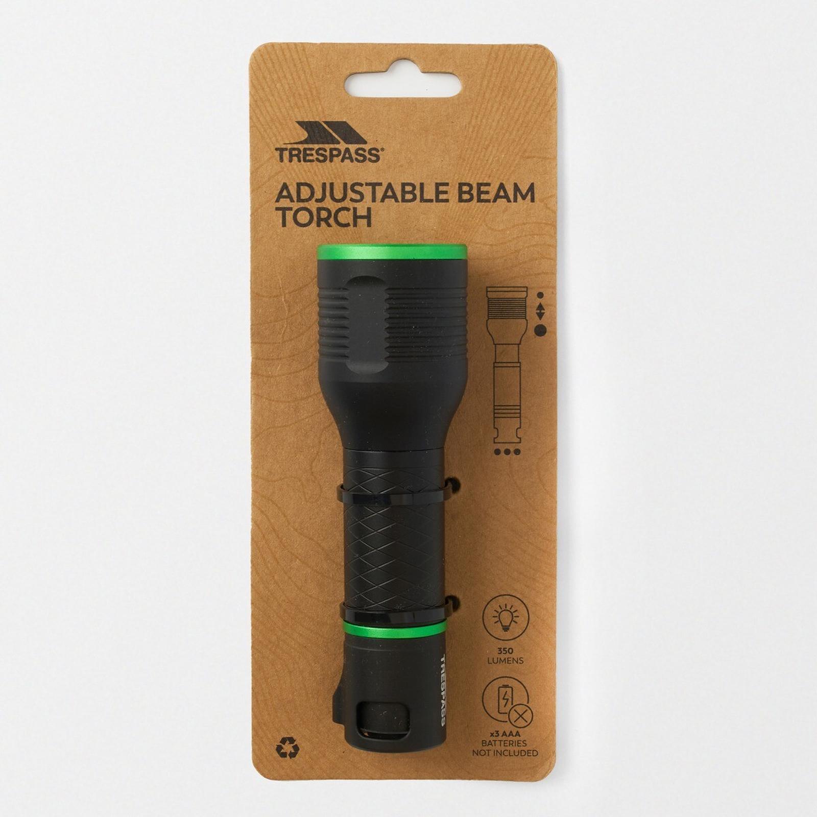 Trespass Aluminium Torch 350lm LED (battery) | Camping Accessories