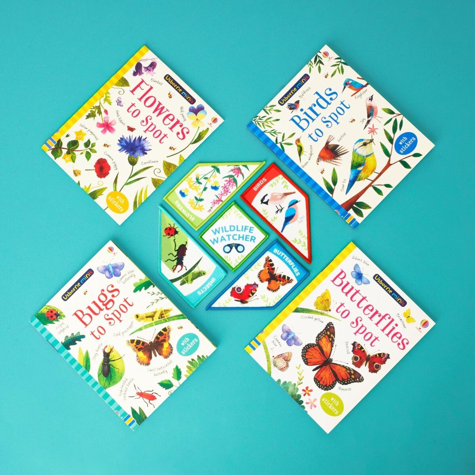 Butterflies Wildlife Watcher Blanket Badge