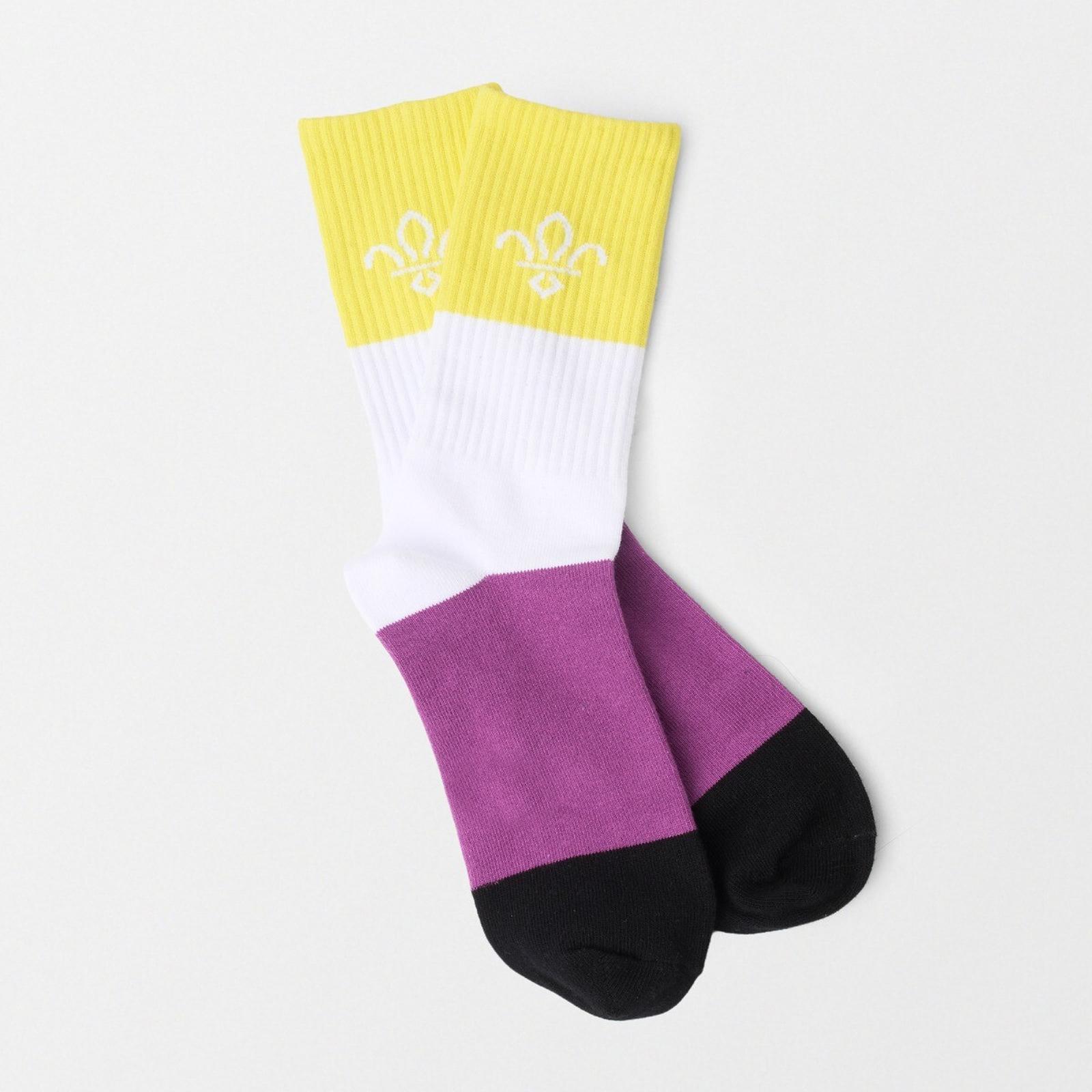 Scout Pride Socks - Non-Binary | 100% Cotton | Scout Store