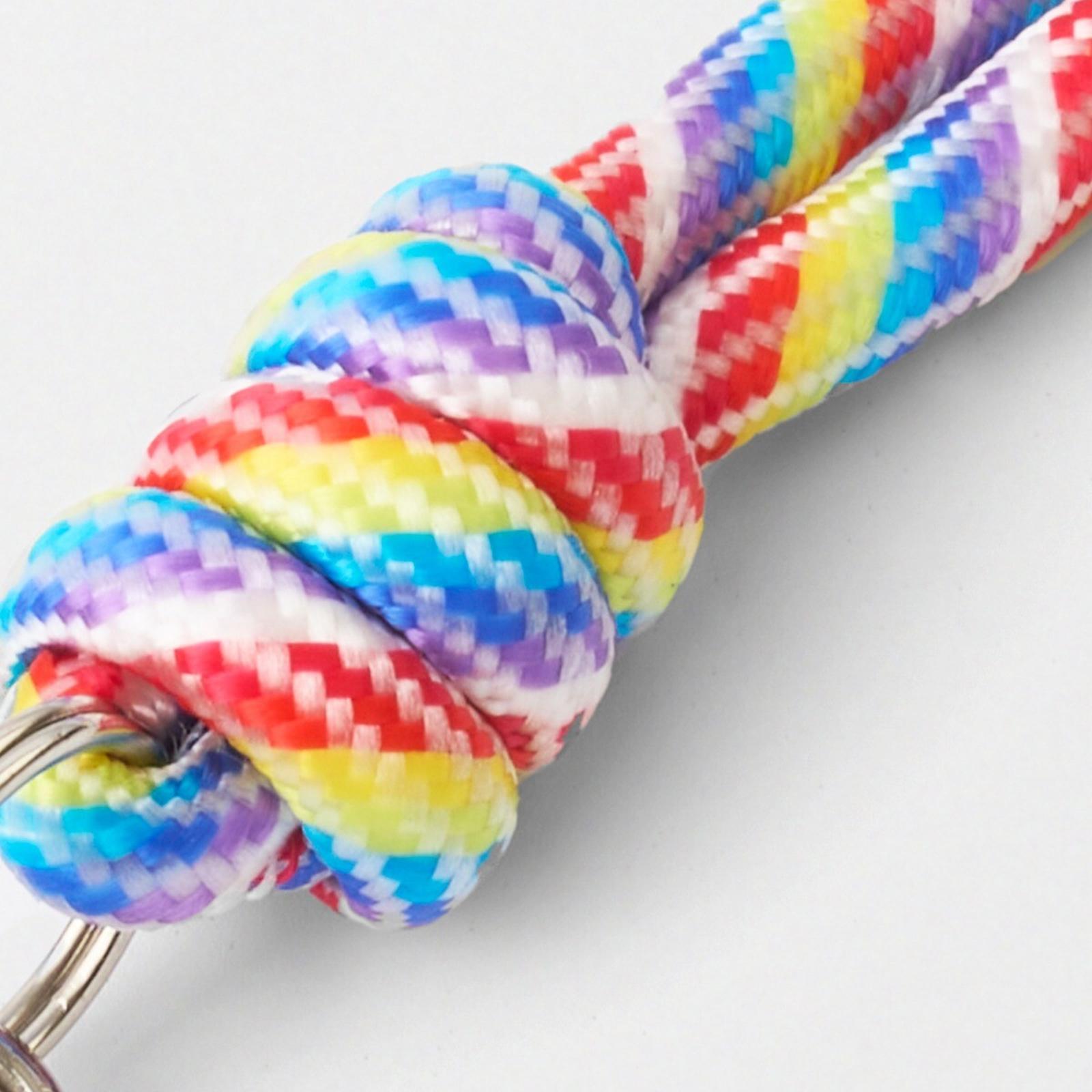 Rainbow Paracord Knot Keyring | Pride Range