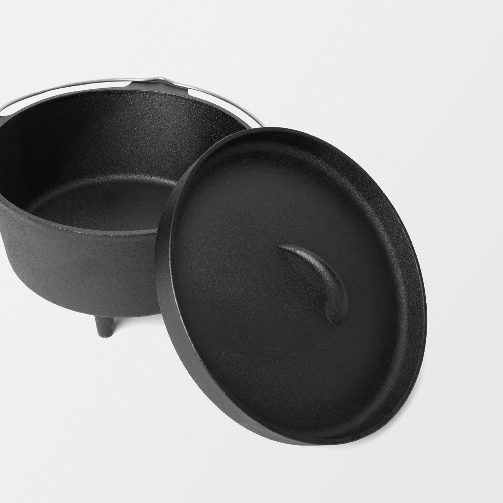 Cast Iron Fire Cooking Pot / Dutch Oven | Scout Store