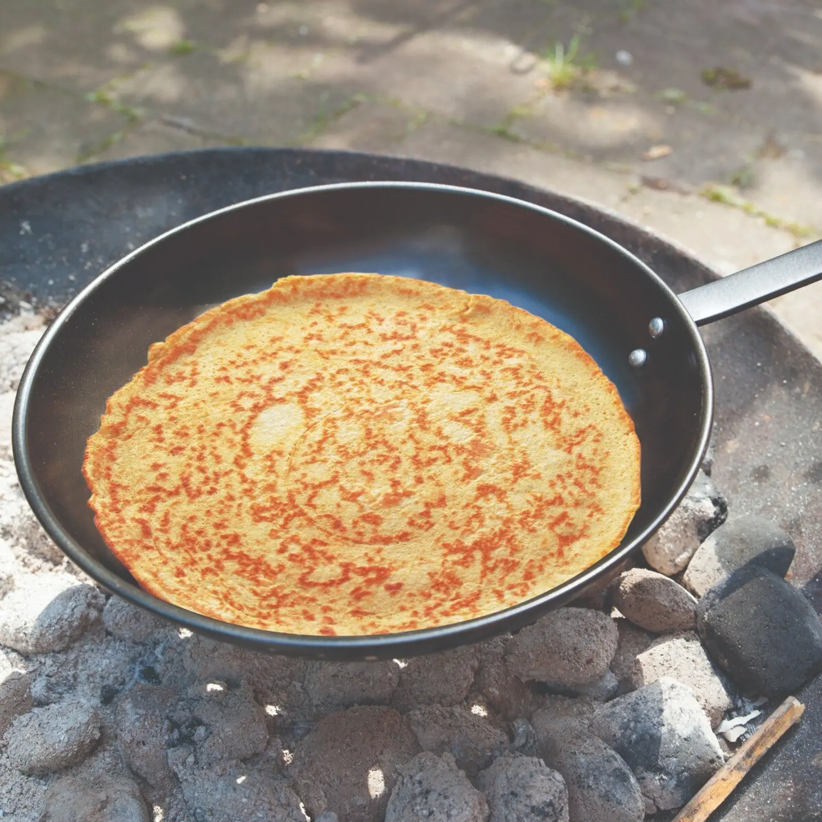 Outdoor Cooking Pancake Pan | Scout Store
