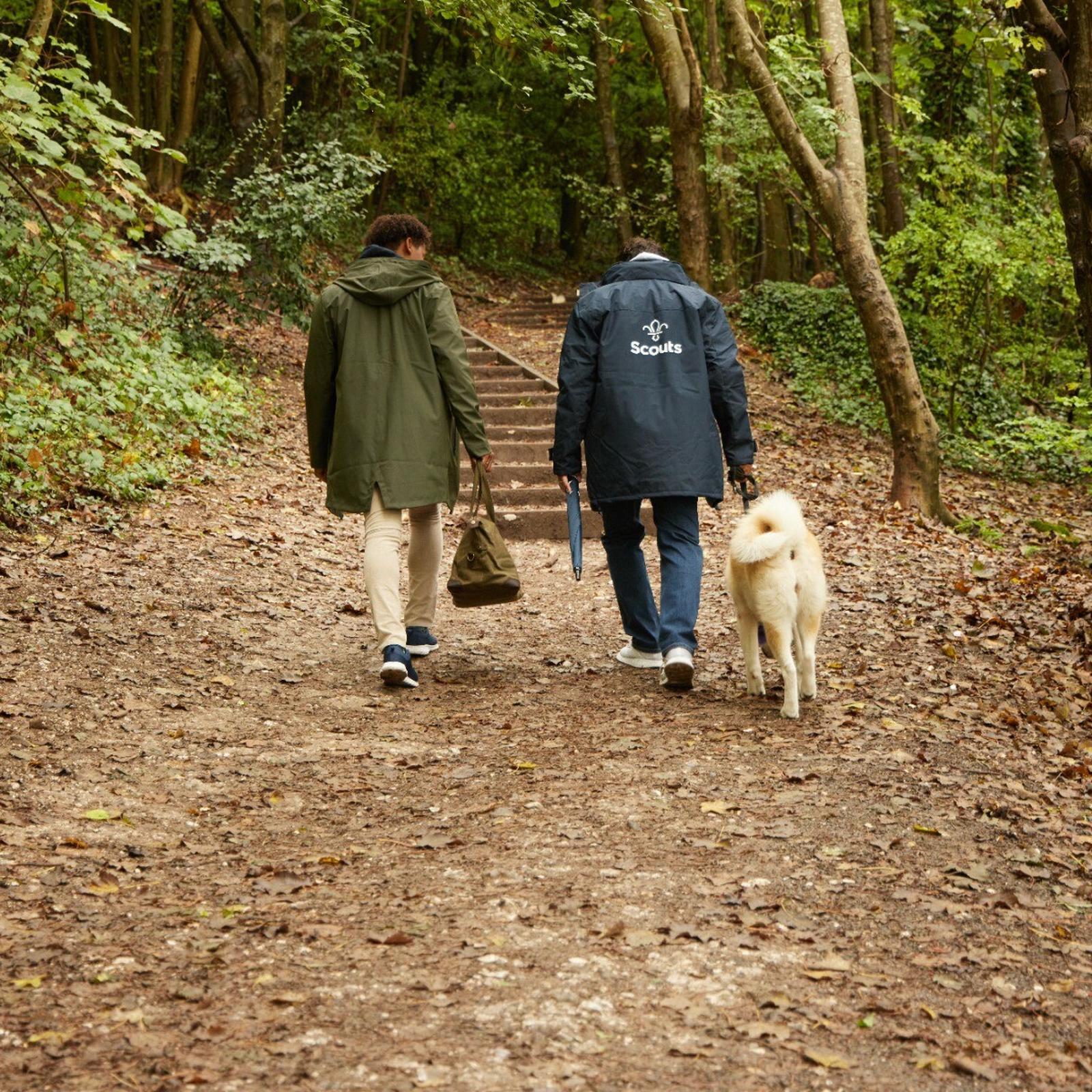 Scouts Fleur de Lis Parka Jacket XS - 3XL