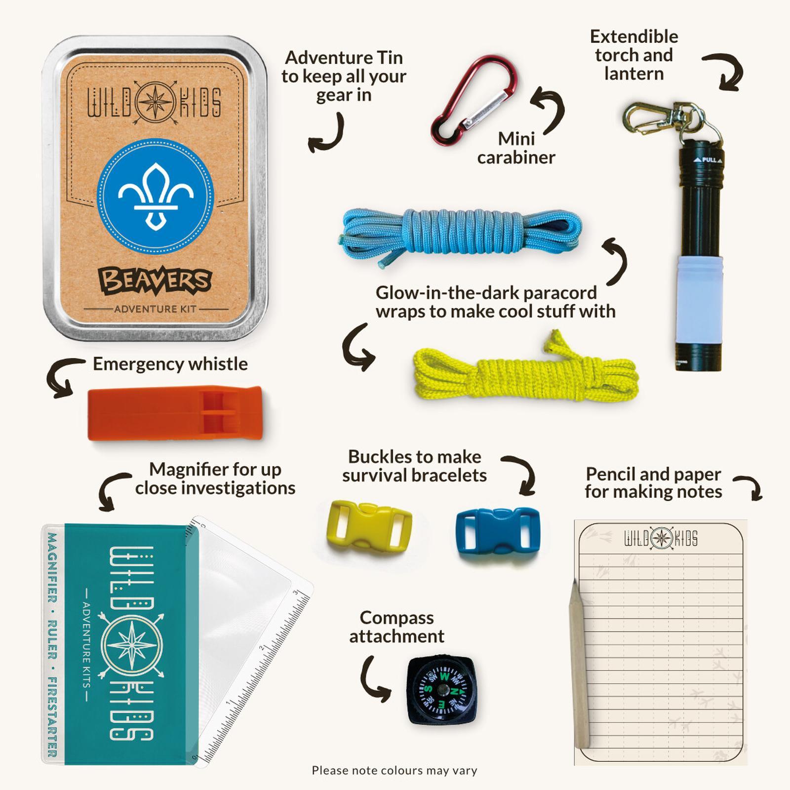 Wild Kids - Beaver Scouts Adventure Tin Christmas Gift Ideas