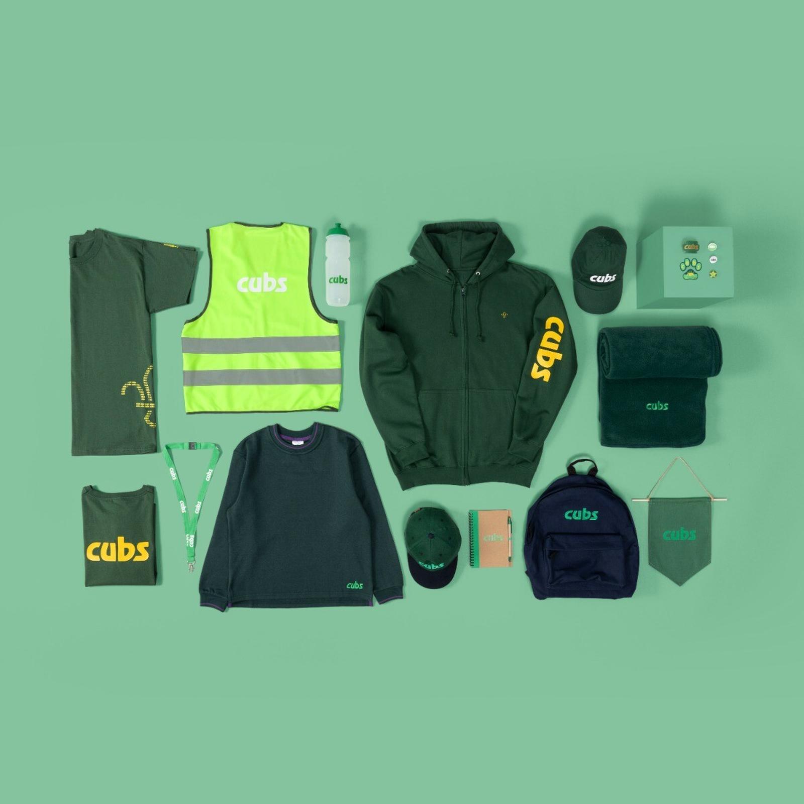 Cub Scouts Green Fleece Blanket 170 x 130cm Scouts Sections