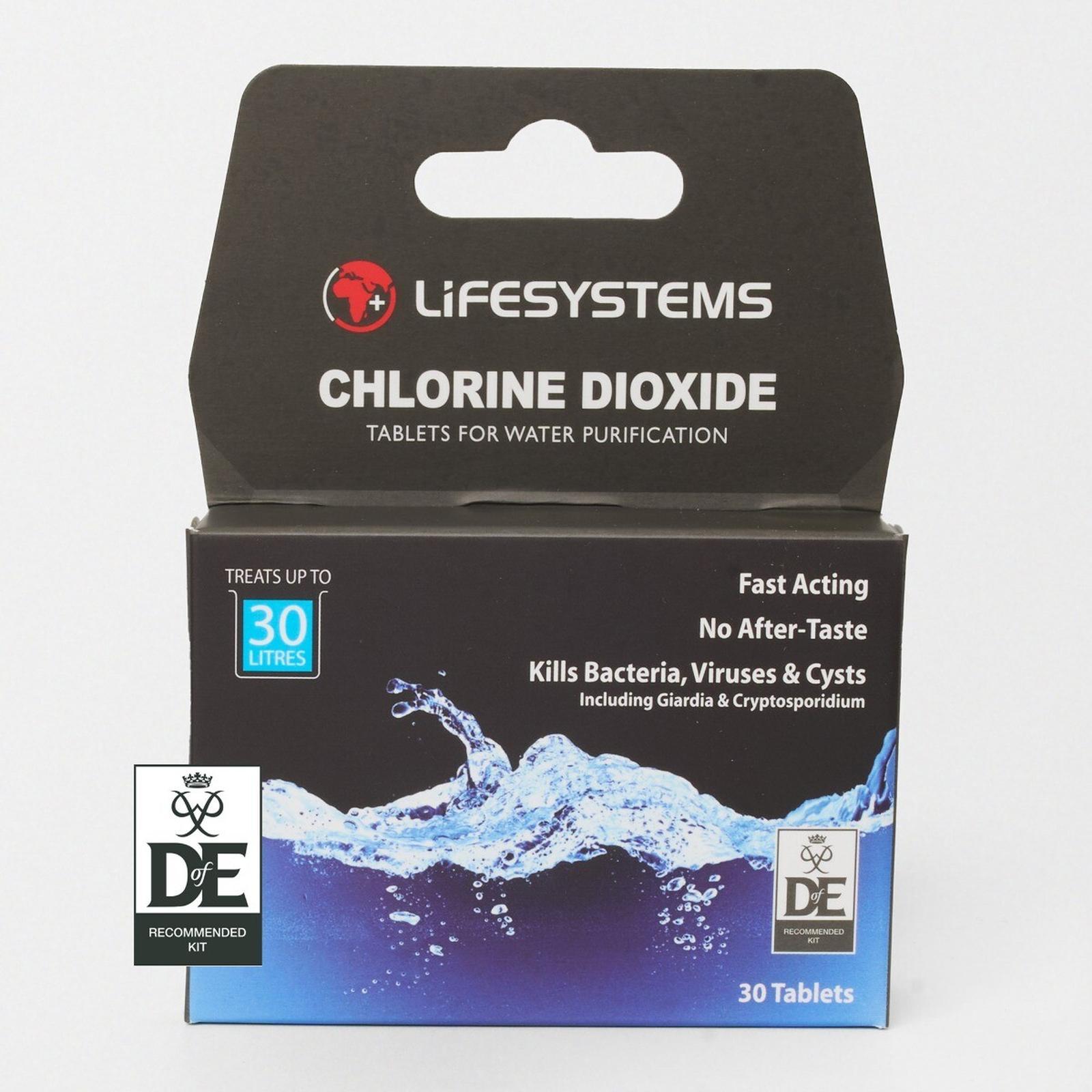 Lifesystems Chlorine Dioxide Water Purification Tablets
