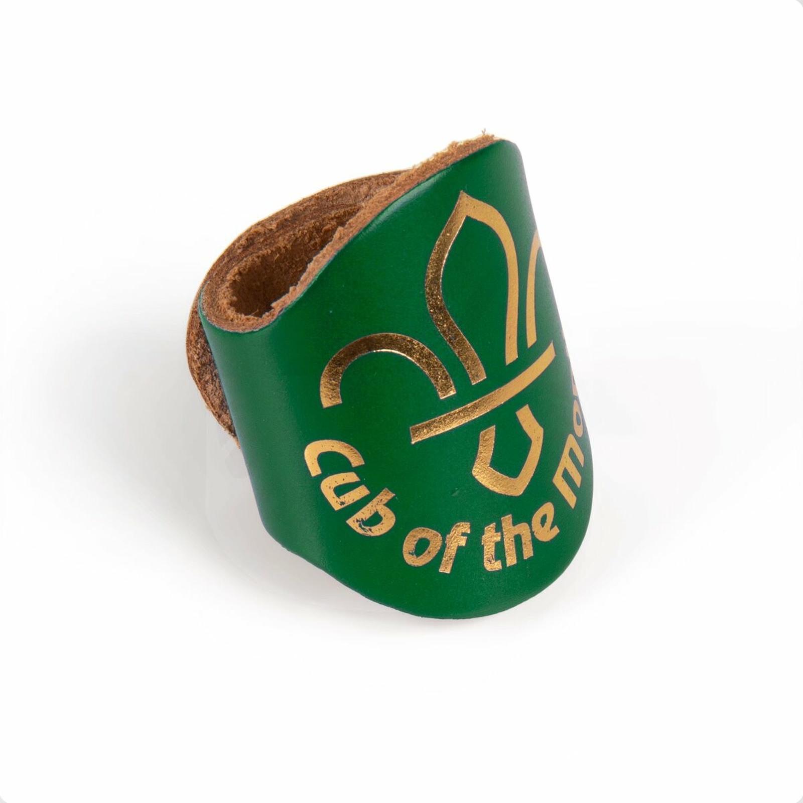 Cub Scouts Cub of the Month Leather Woggle Scouts Sections