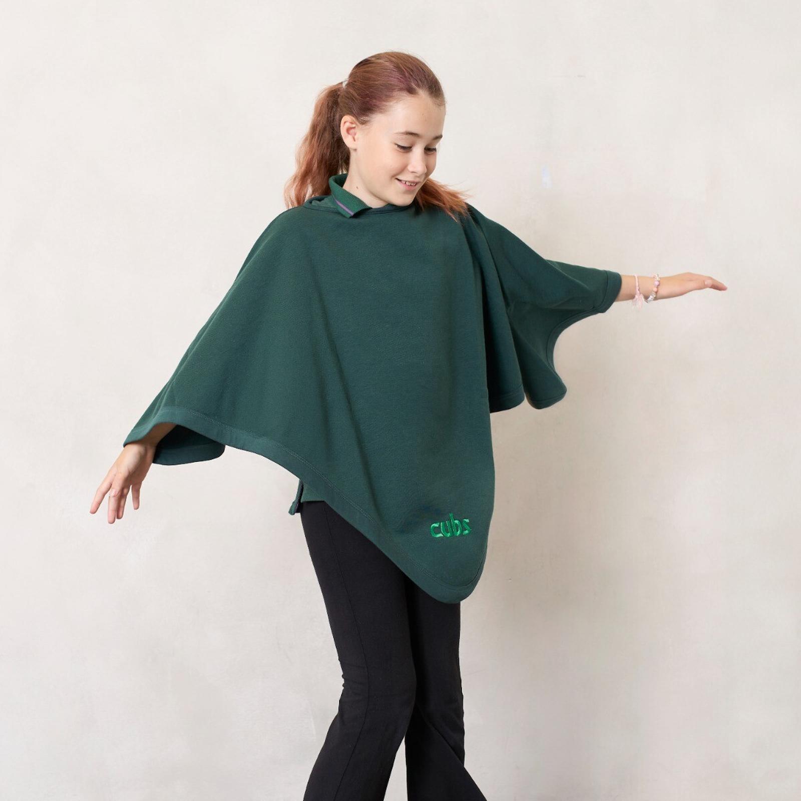 Cub Scouts Poncho -Soft Feel Brushed Poly/Cotton