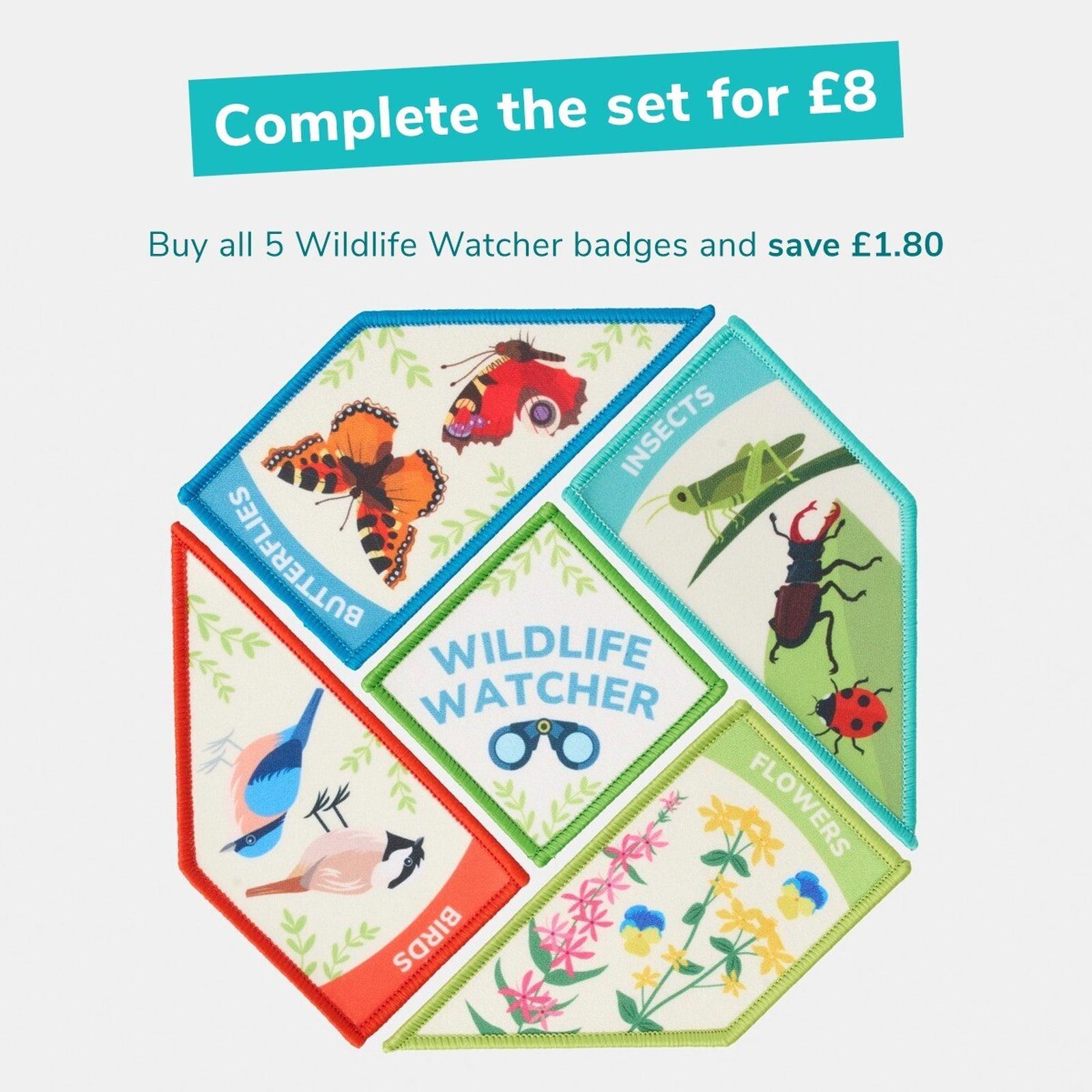 Wildlife Watcher Blanket Badge