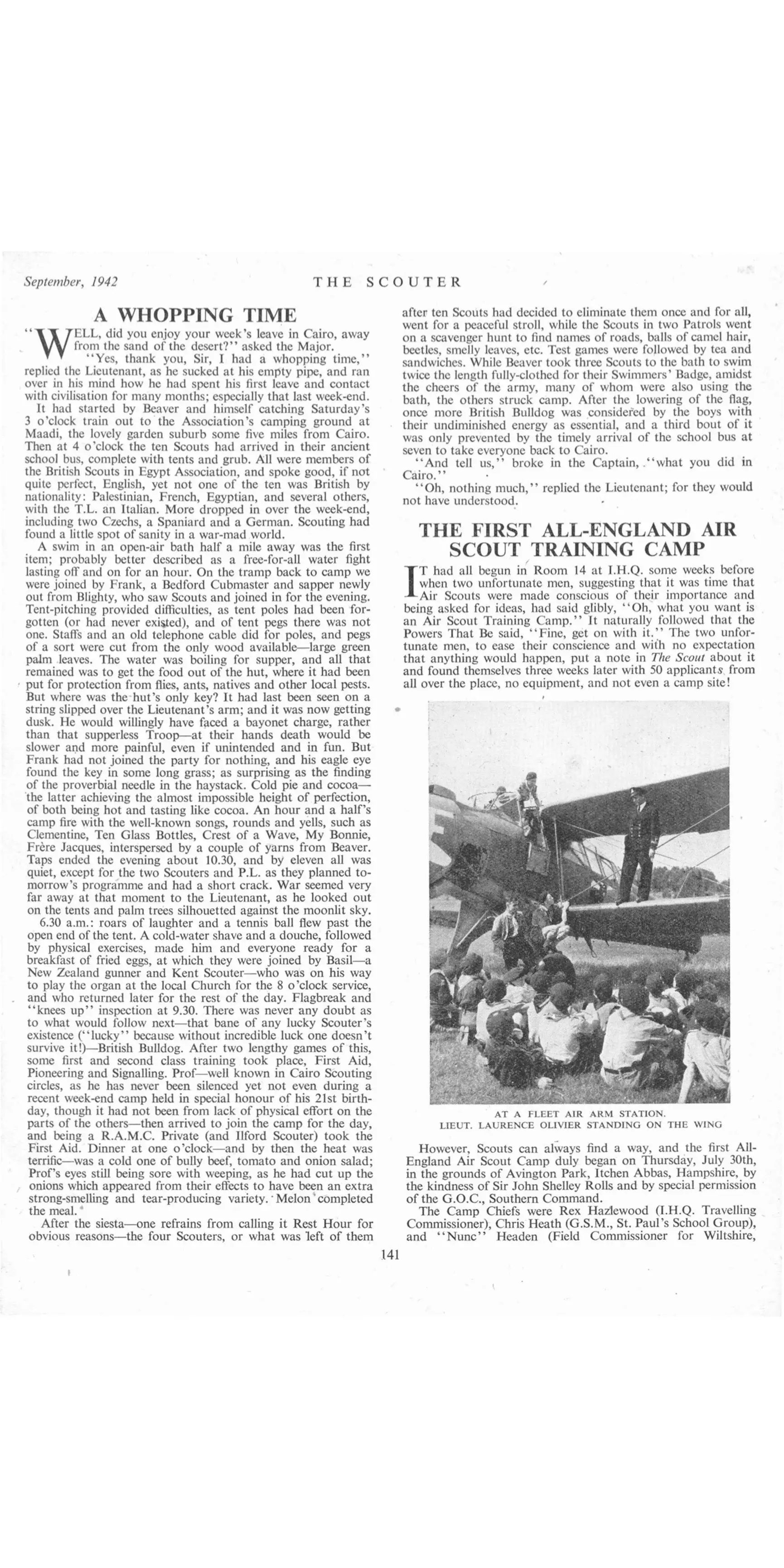 Air Scouts 80th anniversary