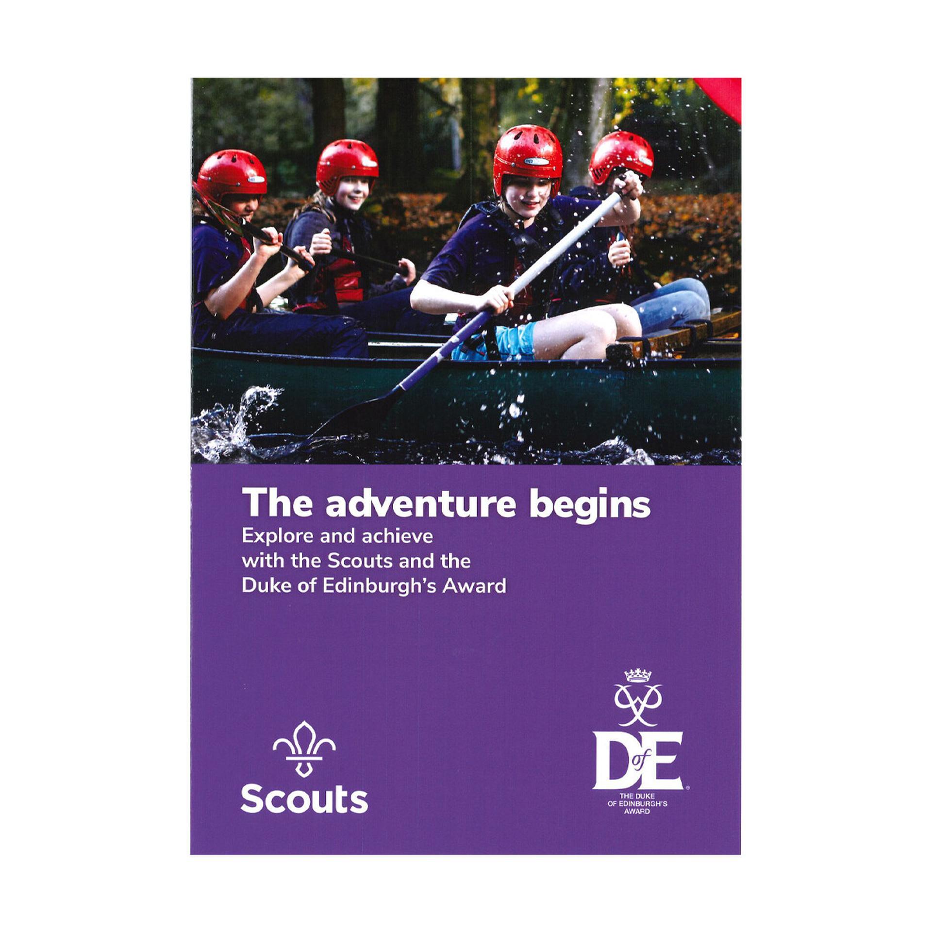 Duke of Edinburgh's Award Scouting Leaflet