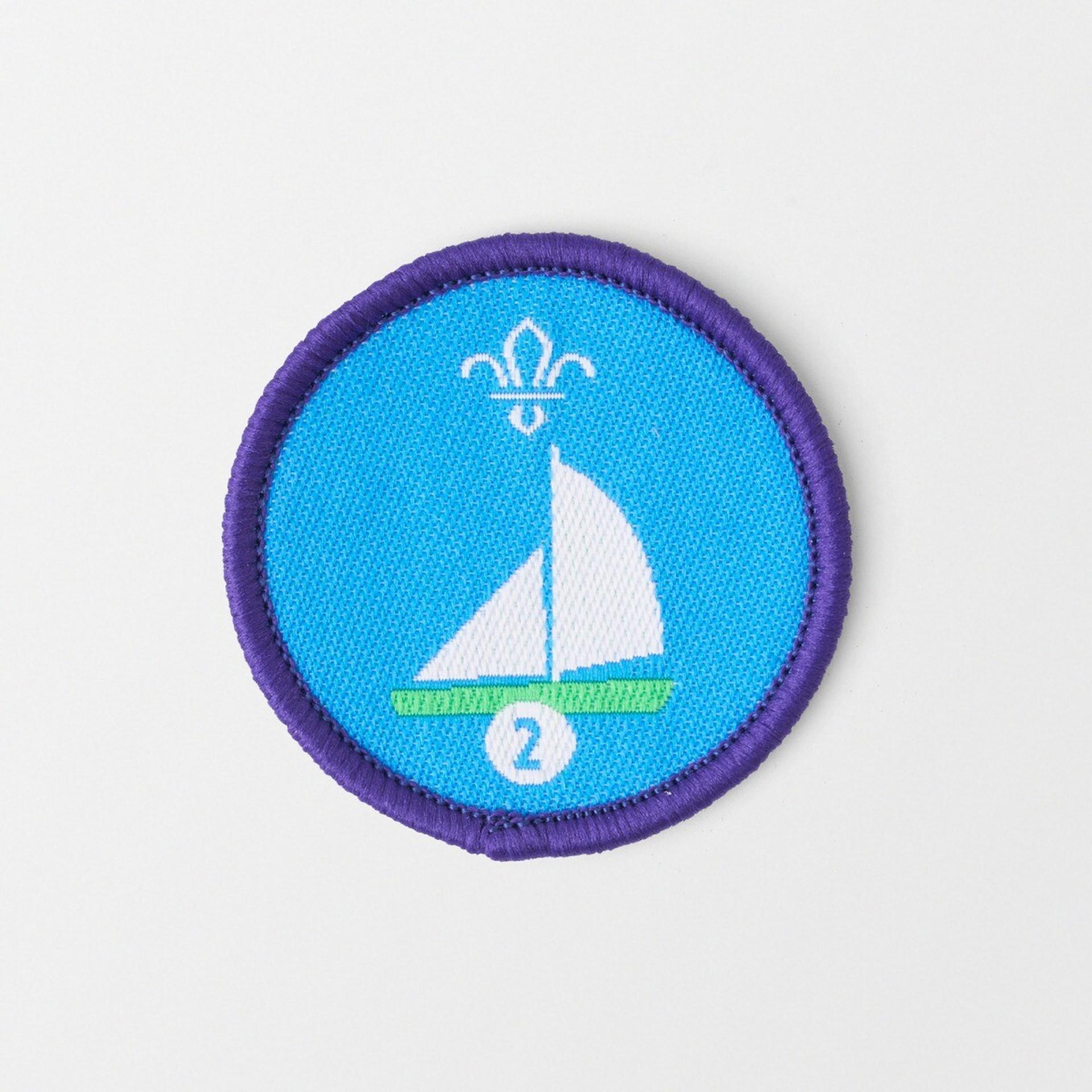 Sailing Staged 2 Activity Badge