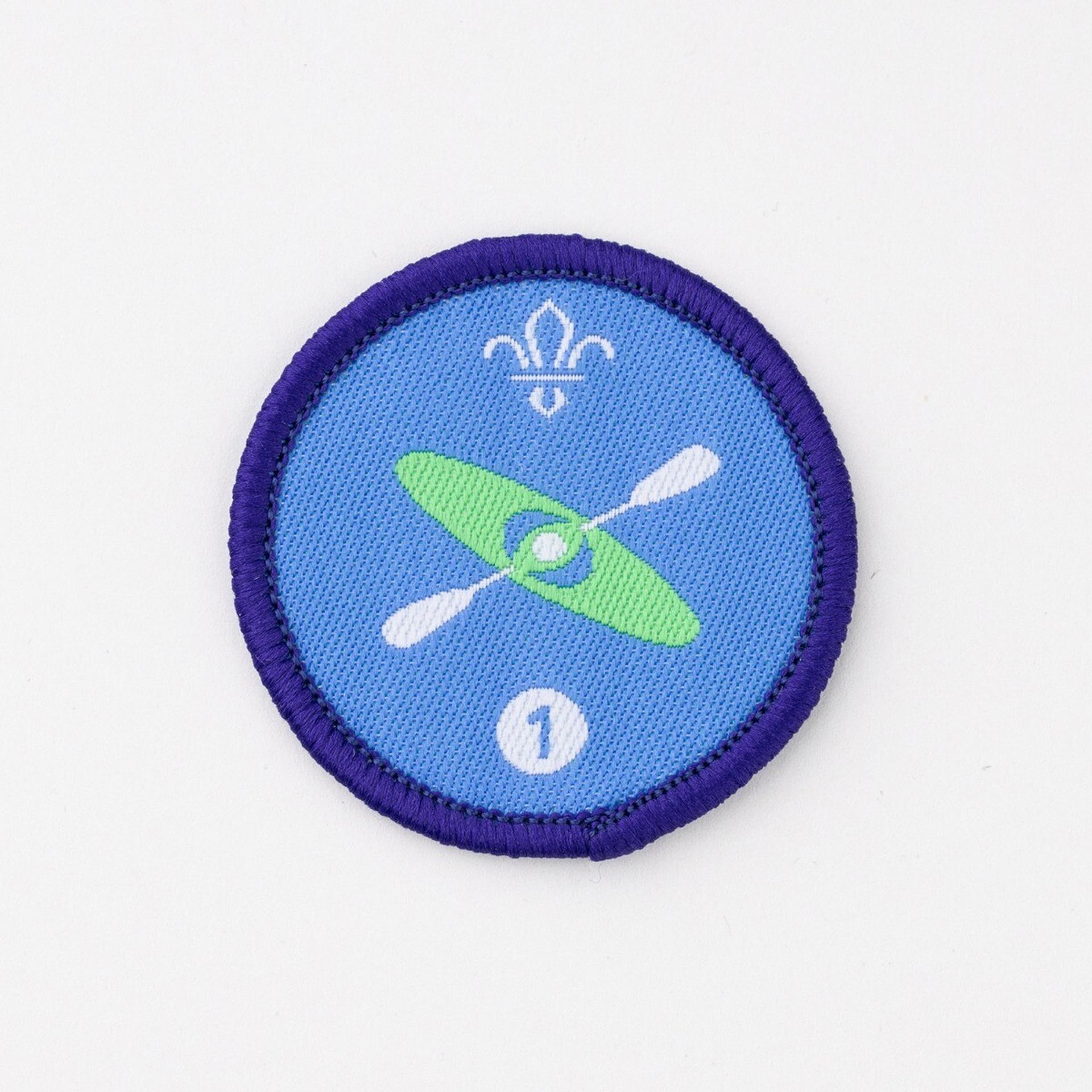 Paddle Sports Staged 1 Activity Badge