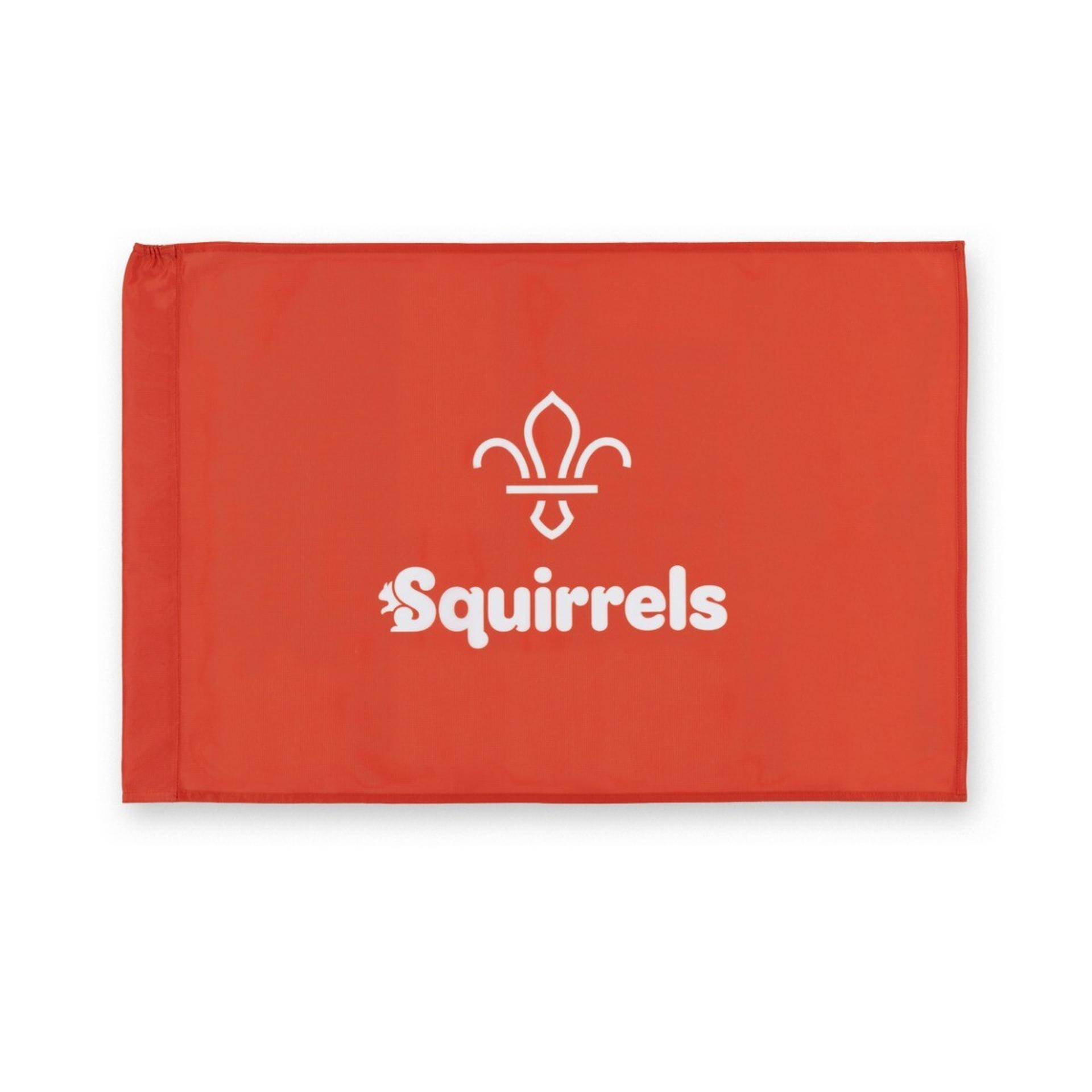 Squirrel Scouts Personalised Printed Flag / Banner