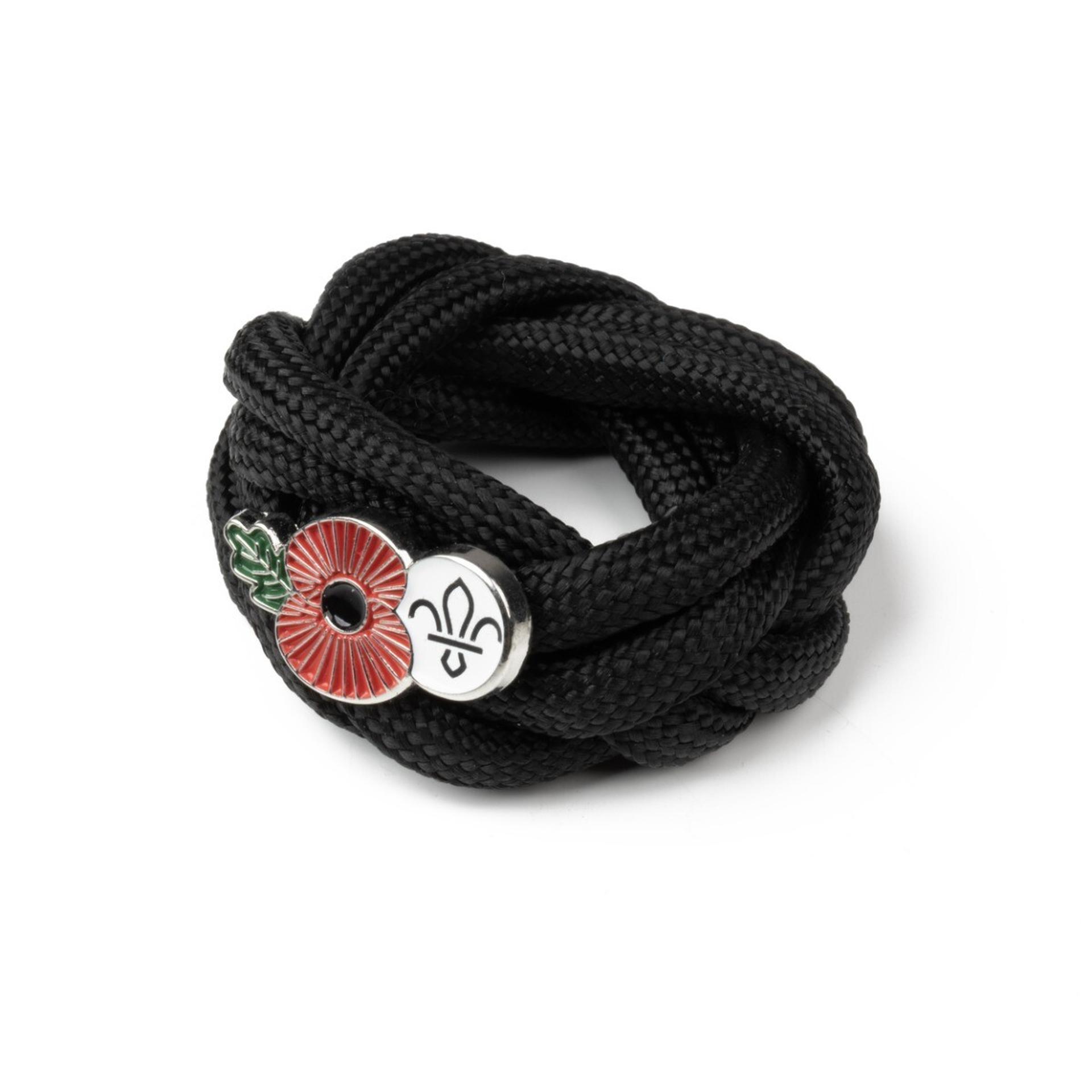 Paracord Poppy Woggle Kit | RBL & Scouts