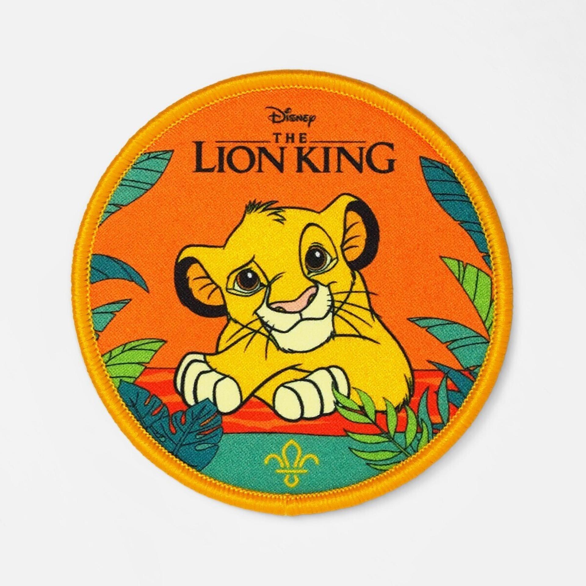 Disney and Scouts Blanket Badge - Lion King 30 Years