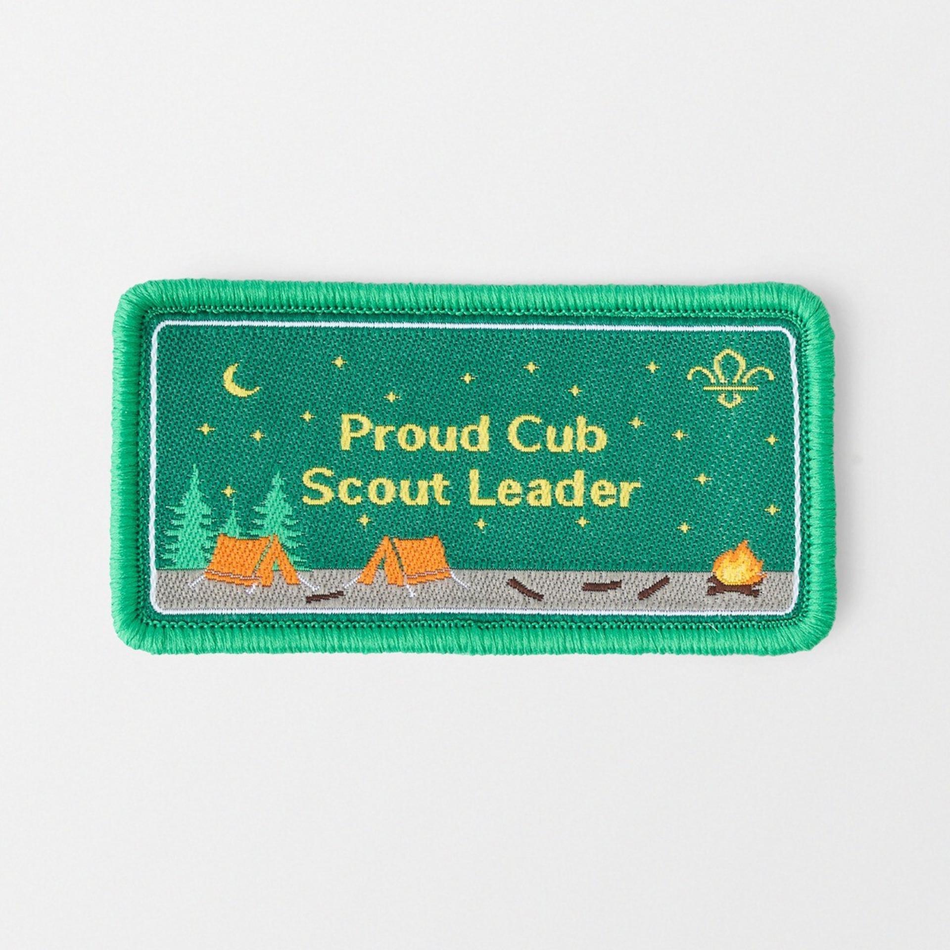 Scouts Blanket Badge - Proud Cub Scout Leader