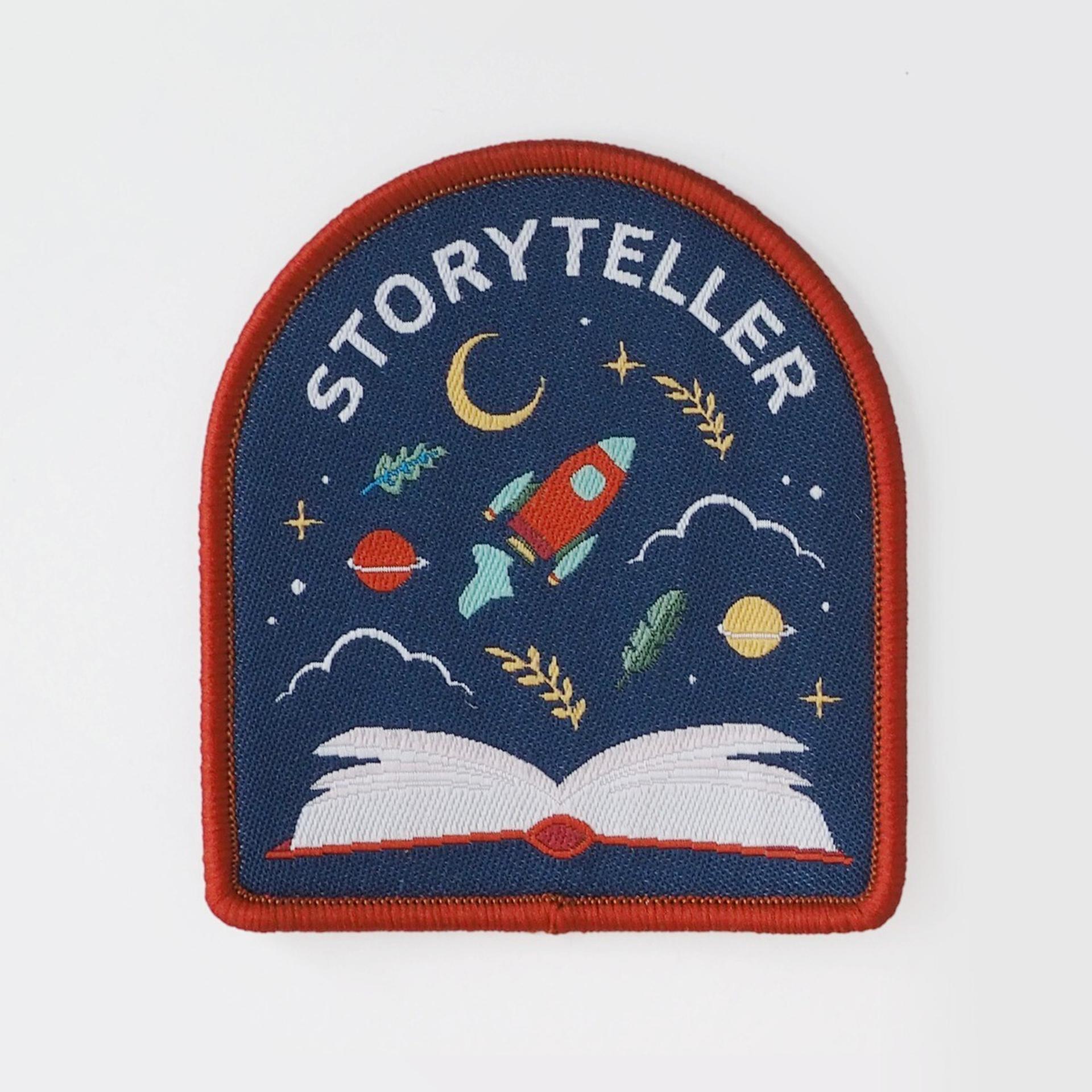 Woven Activity Badge - Storyteller | Not Just for Scouts!