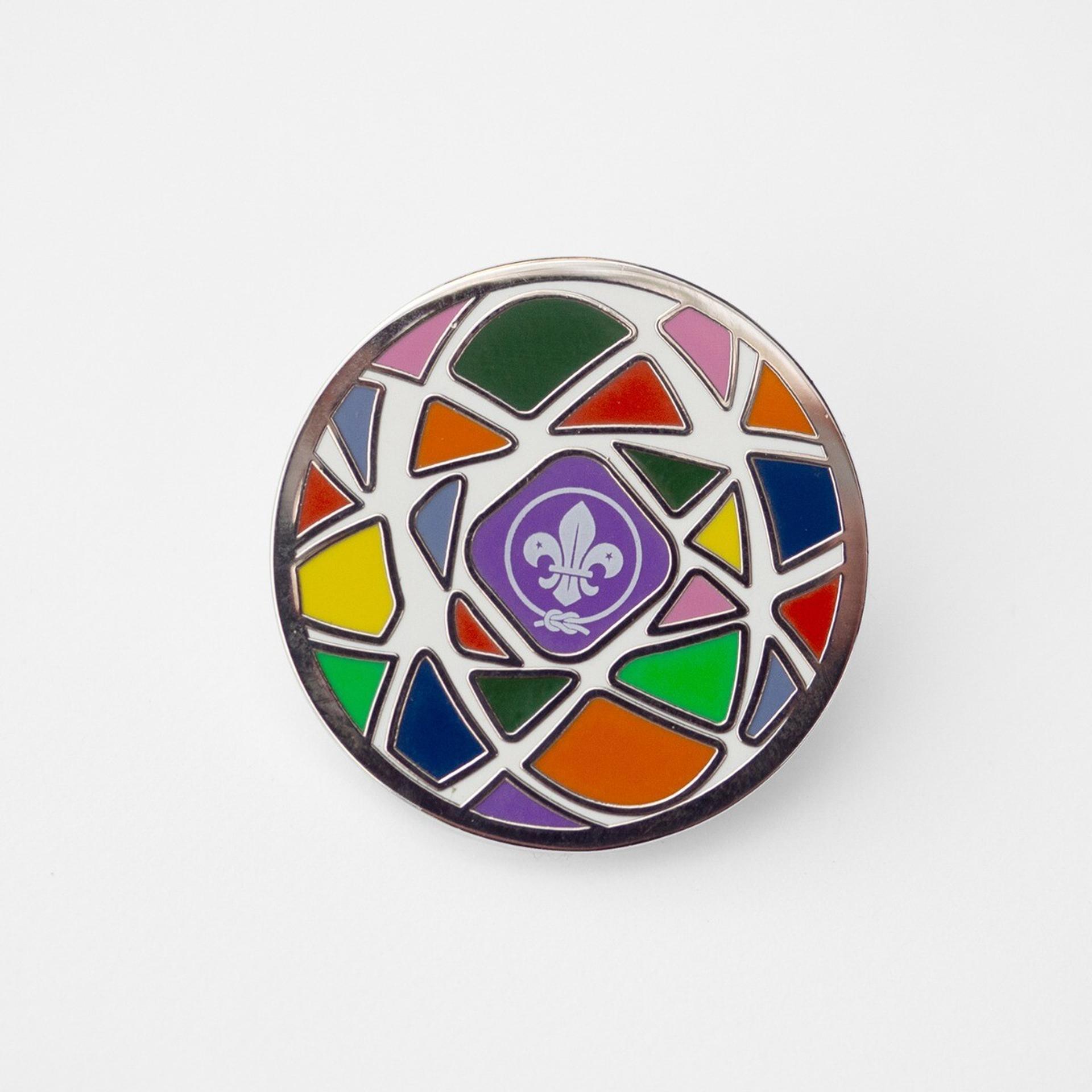 Scouts Earth Tribe Pin Badge |Be a Planet Companion