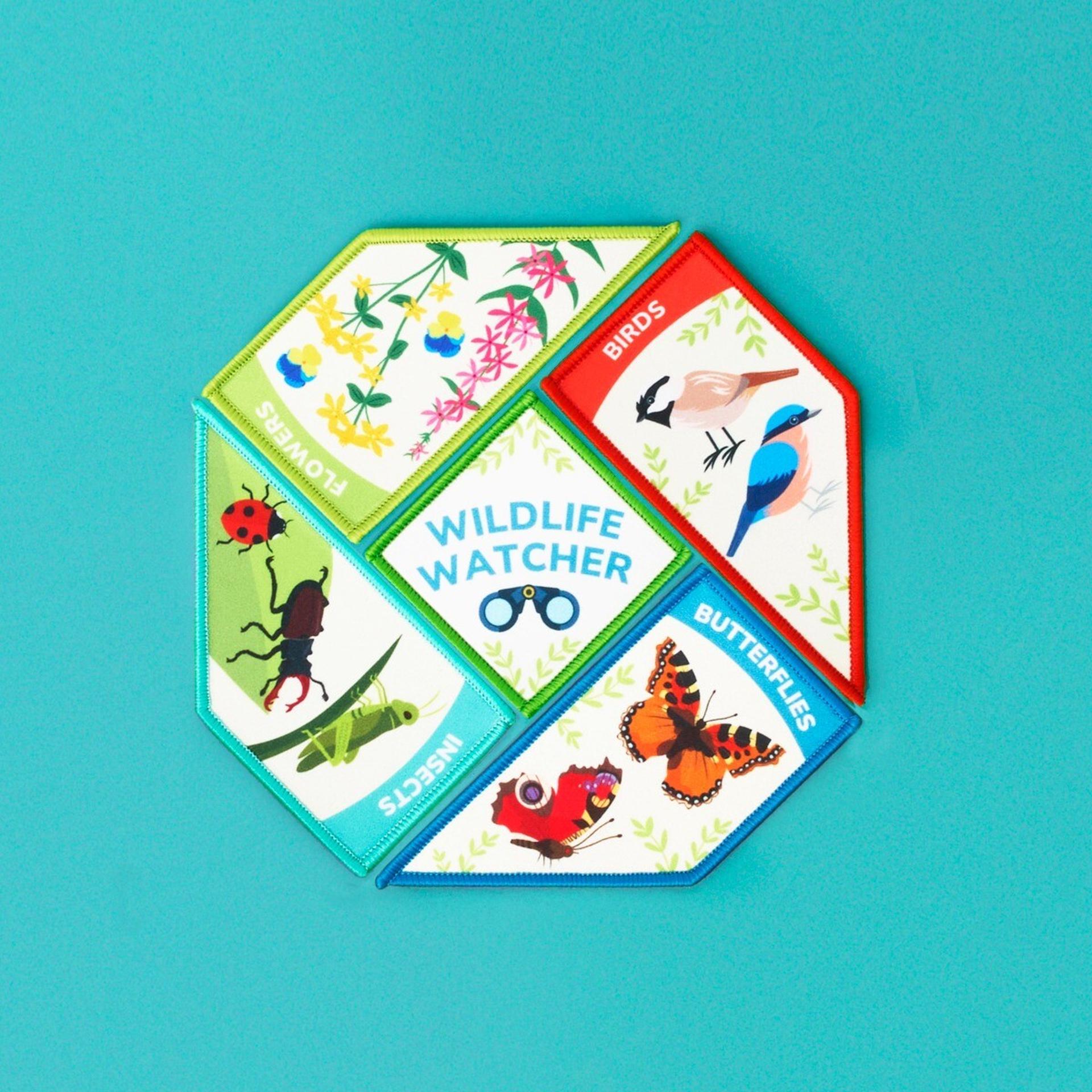 Birds Wildlife Watcher Blanket Badge