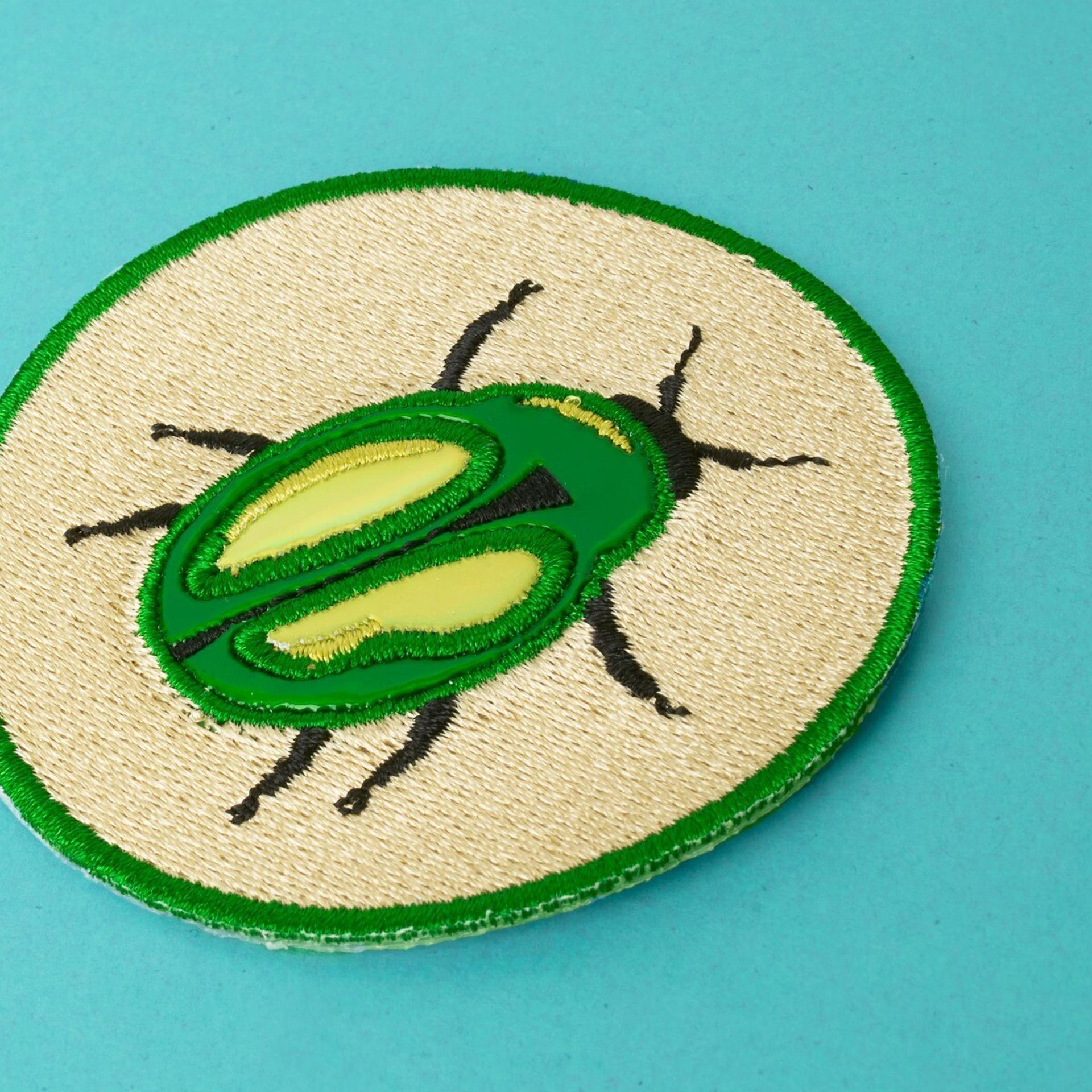 Insects Wildlife Holographic Blanket Badge