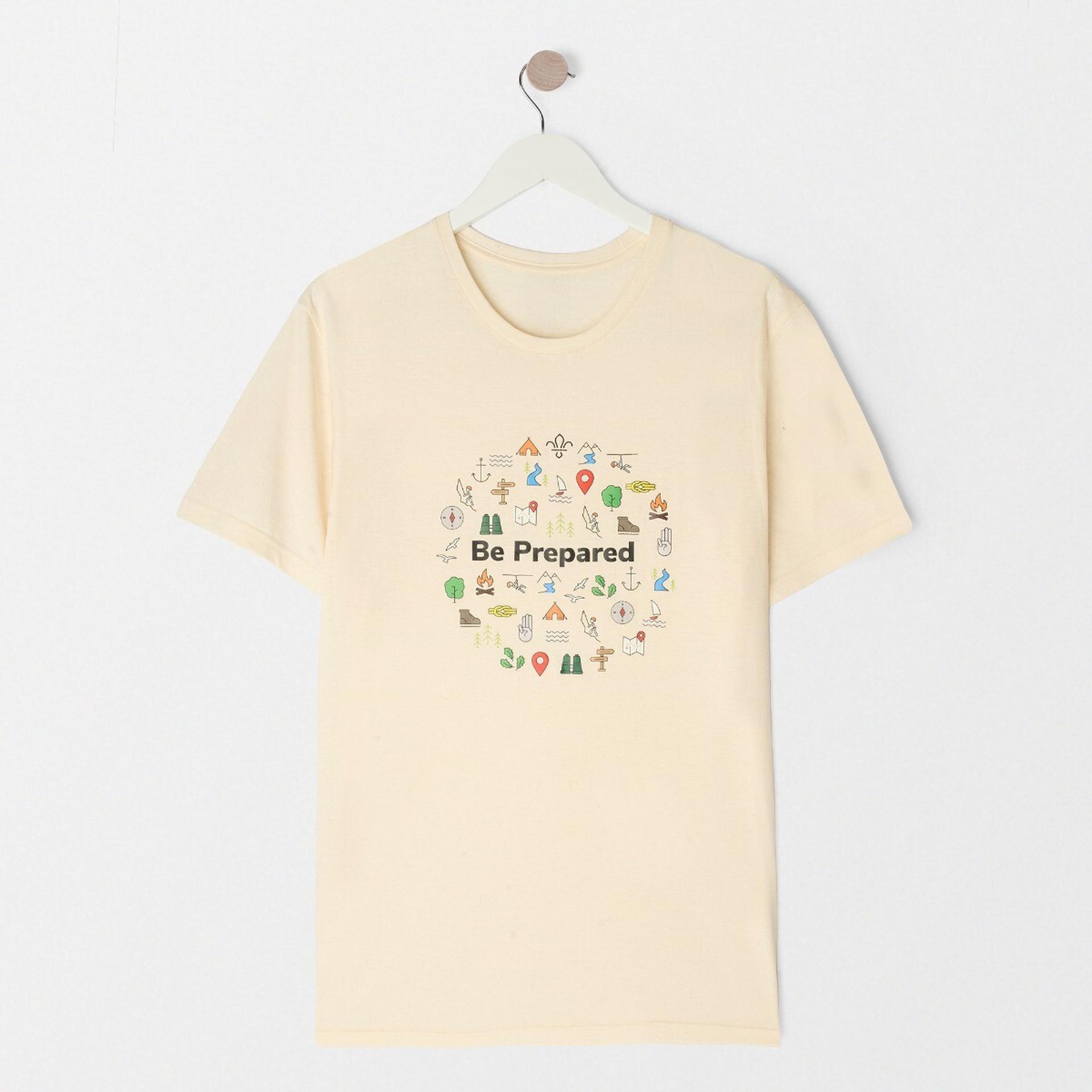 Scouts T-Shirt | Be Prepared | Activity Icons