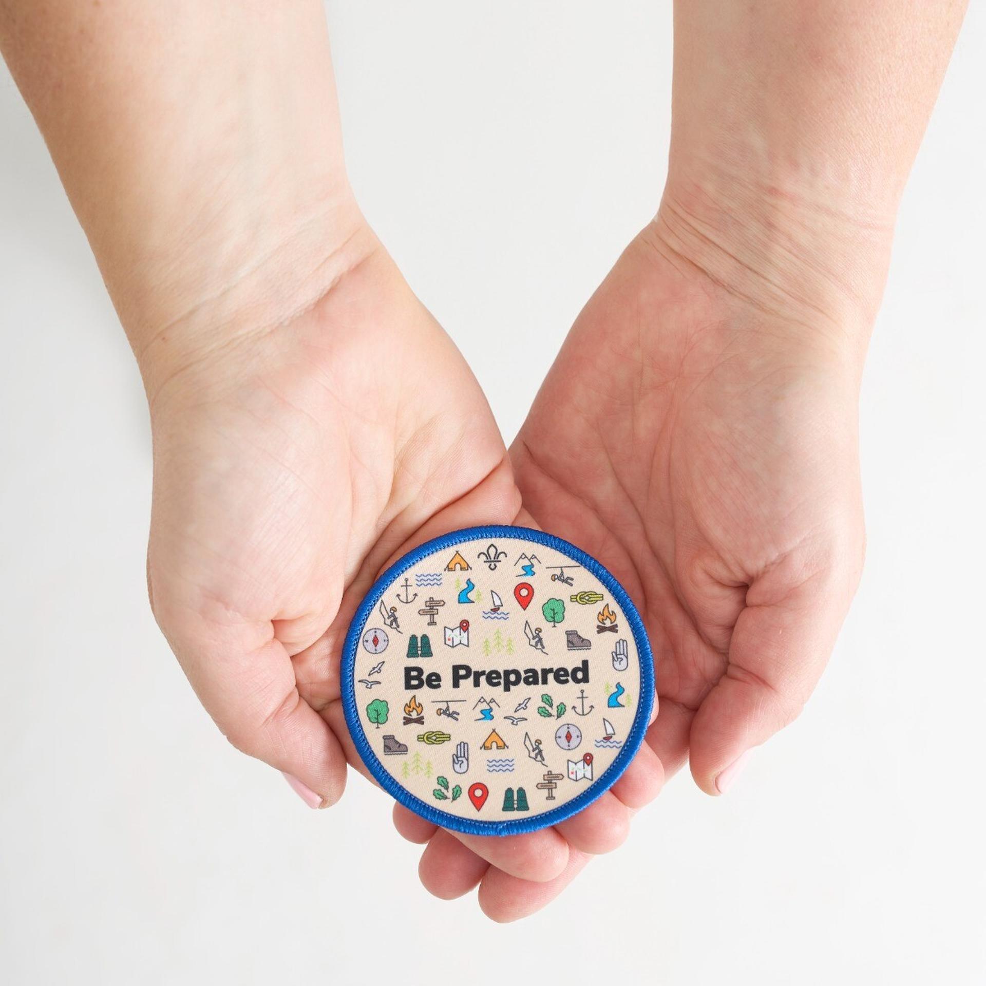 Scouts Blanket Badge | Activity Icons | Be Prepared