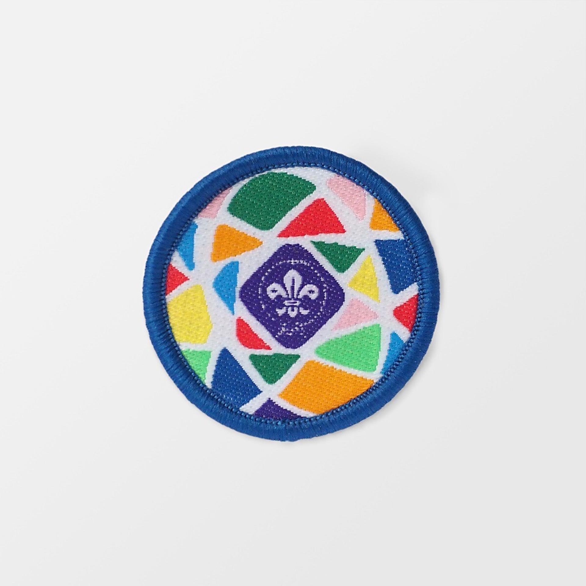 Explorer Scouts Earth Tribe Award Badge