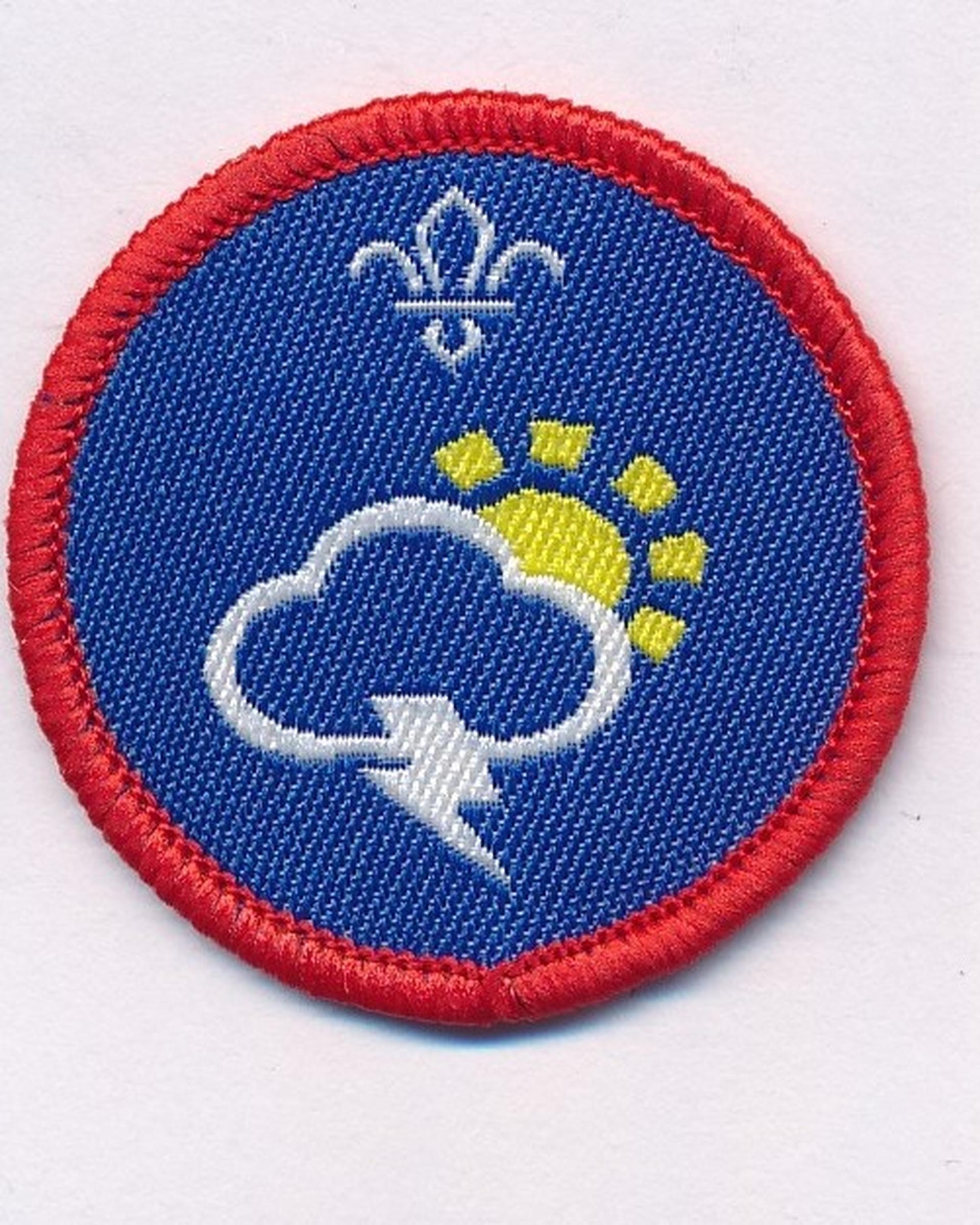 Explorer Scouts Logo Woven Badge 7.1cm x 2cm Scouts Sections
