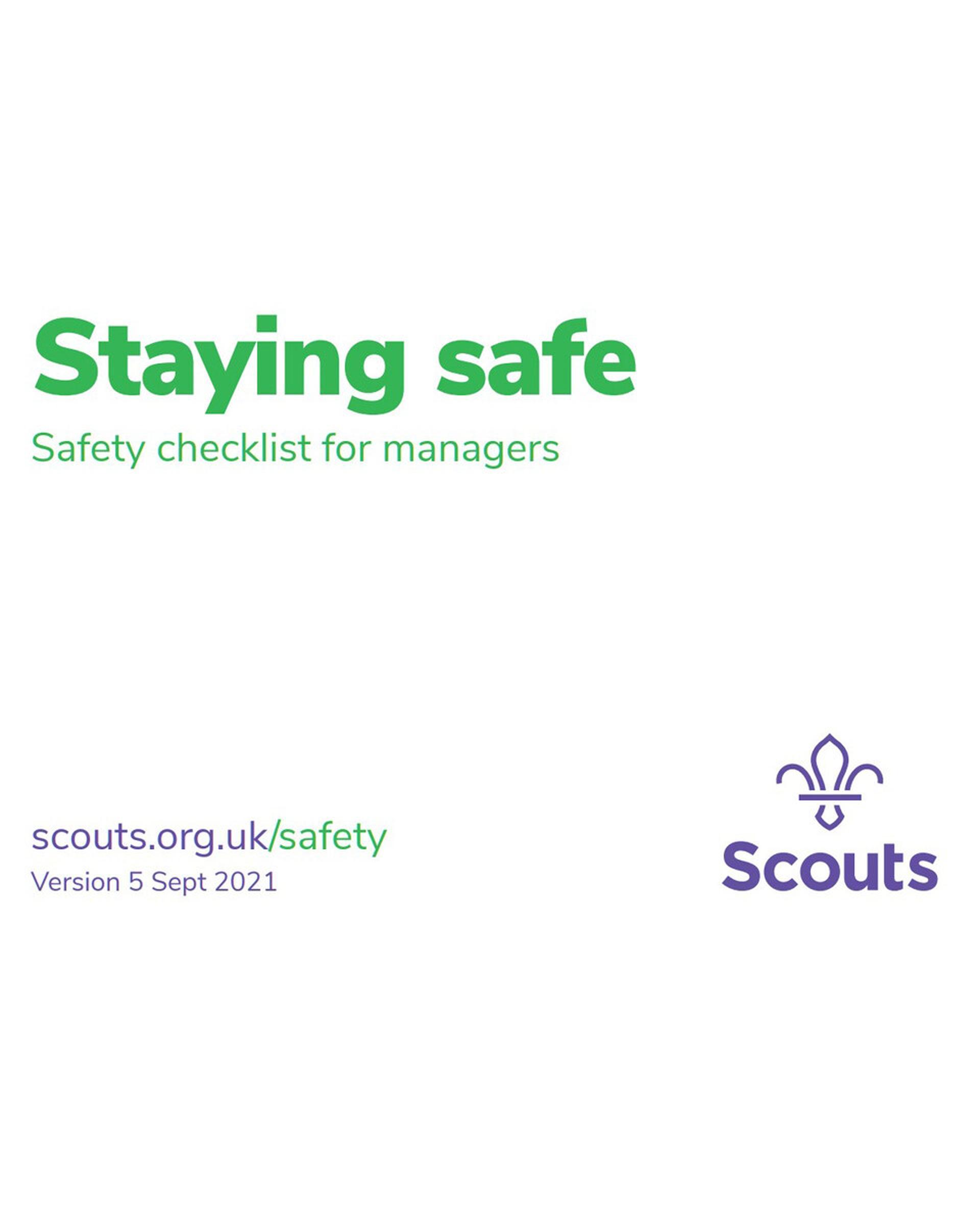 Scouting Purple Emergency Card