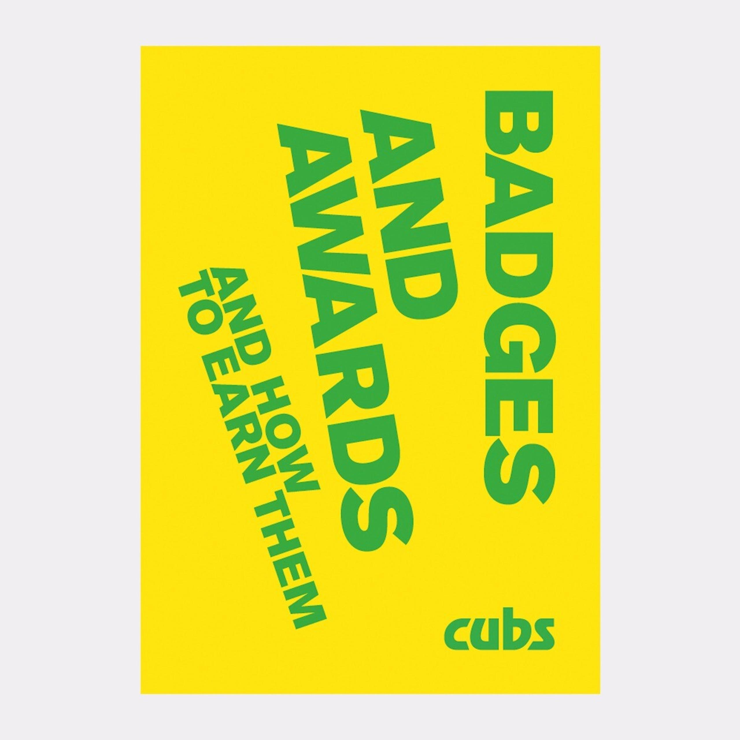 Cub Scouts Badges and Awards Book / Guide - A6 Full Colour