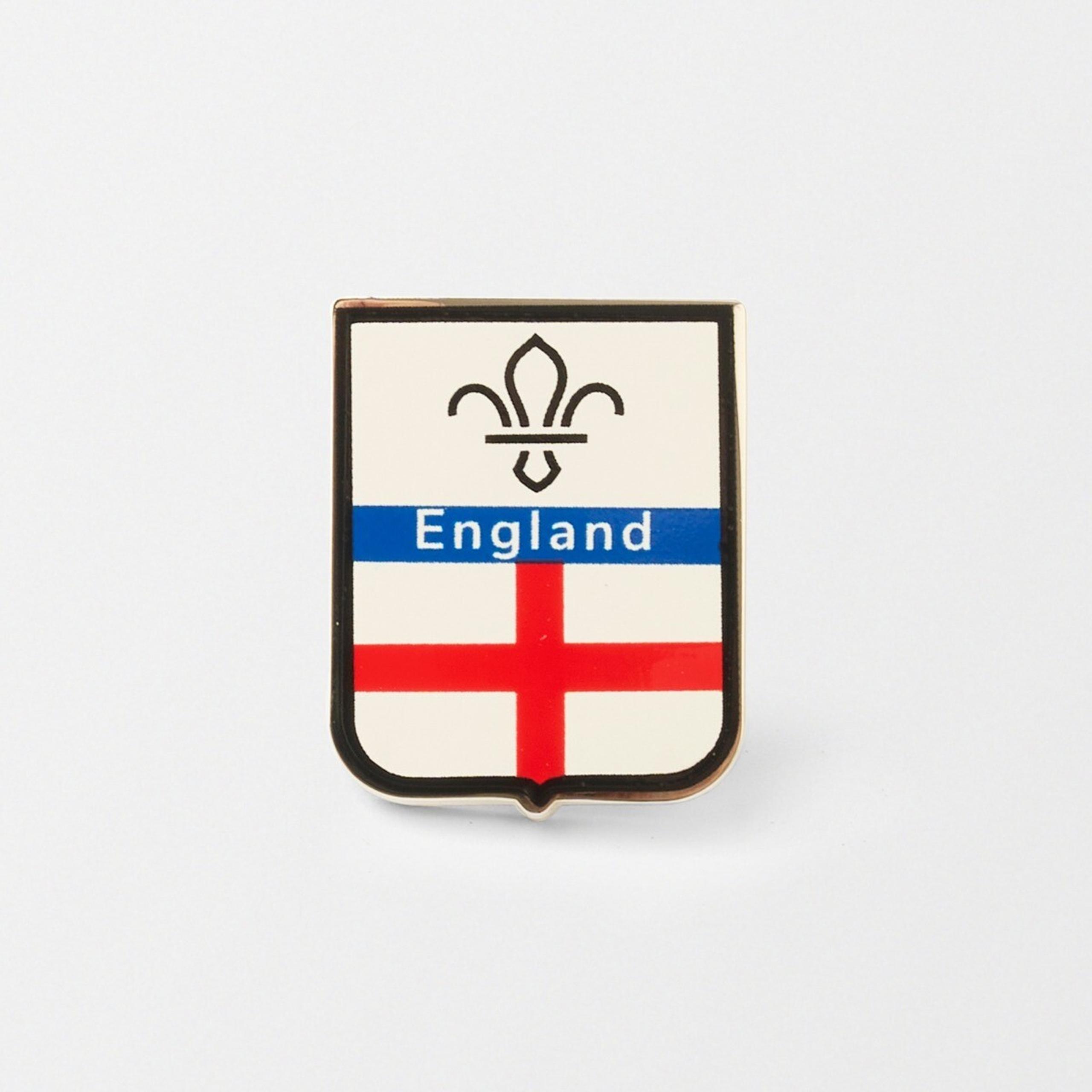 England Fleur de Lis Scouts Pin Badge