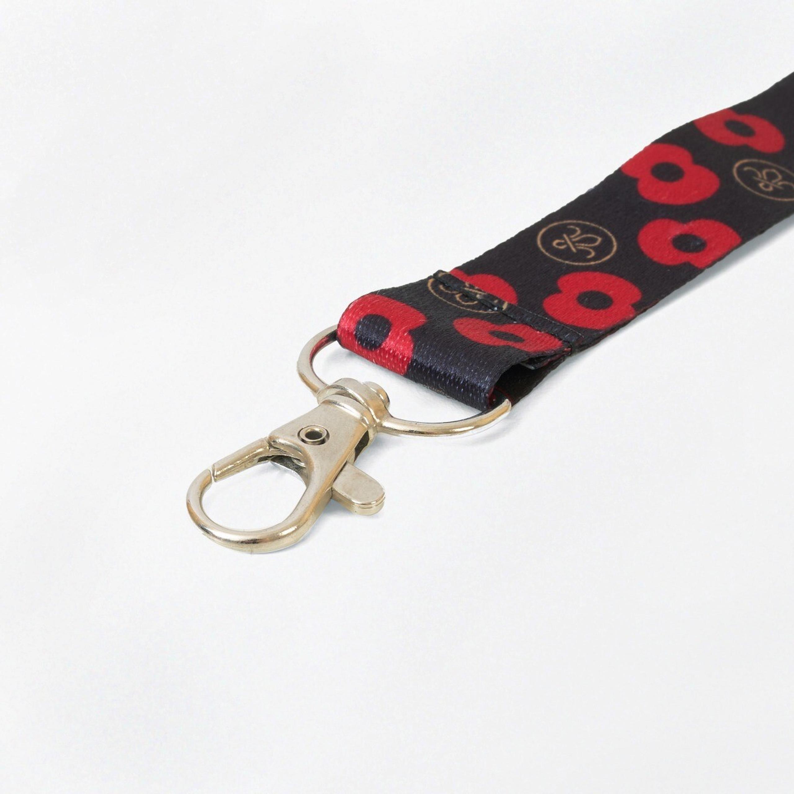 Poppy (RBL) & Scouts Lanyard | Scout Store Poppy Shop